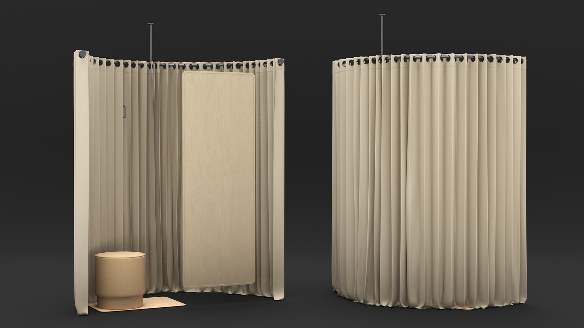 Close Fitting Room Modern Model - TurboSquid 2056175