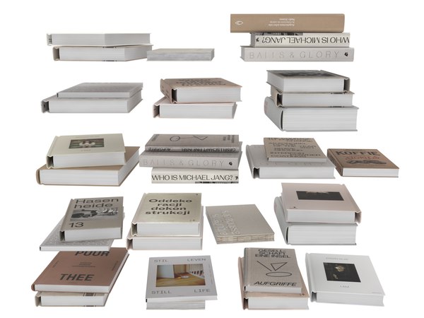 3D model book set 1 art - TurboSquid 1493677