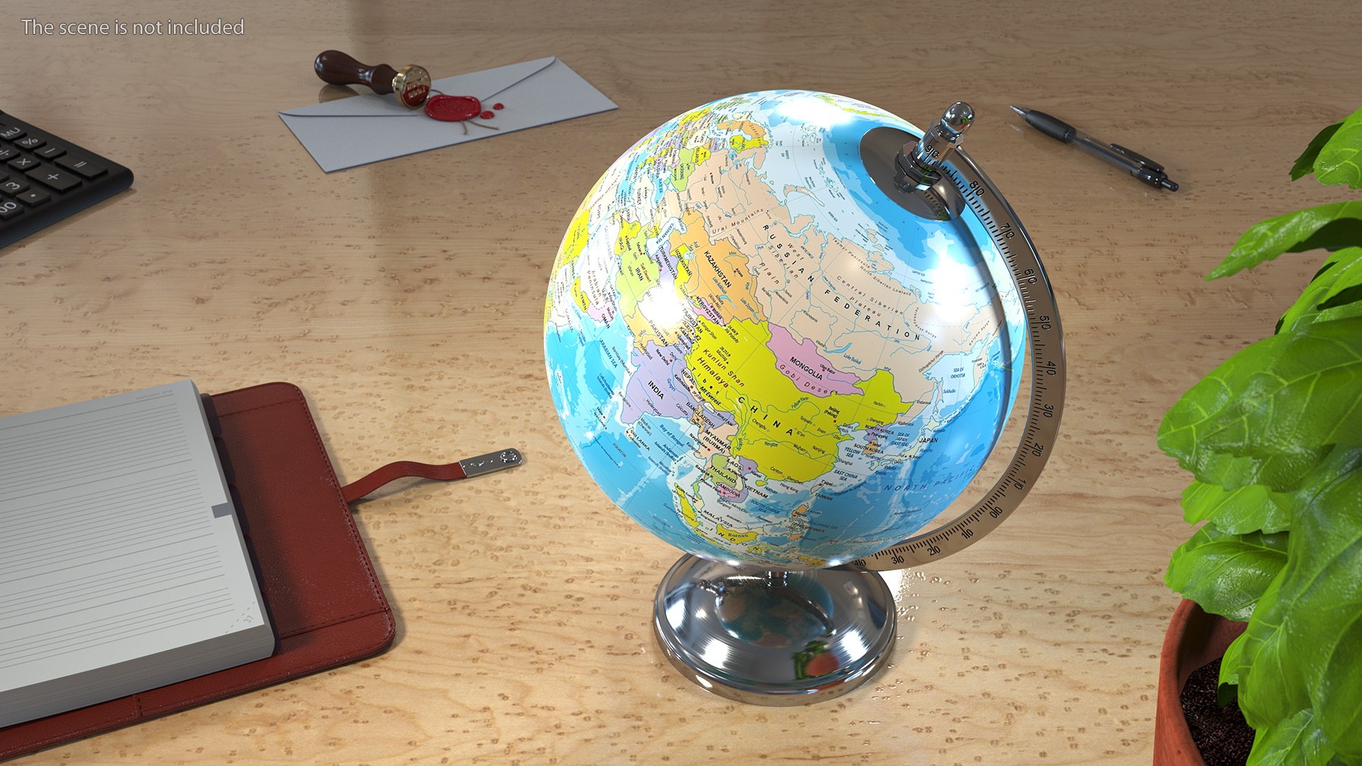 Classic Globe Model - TurboSquid 1874761
