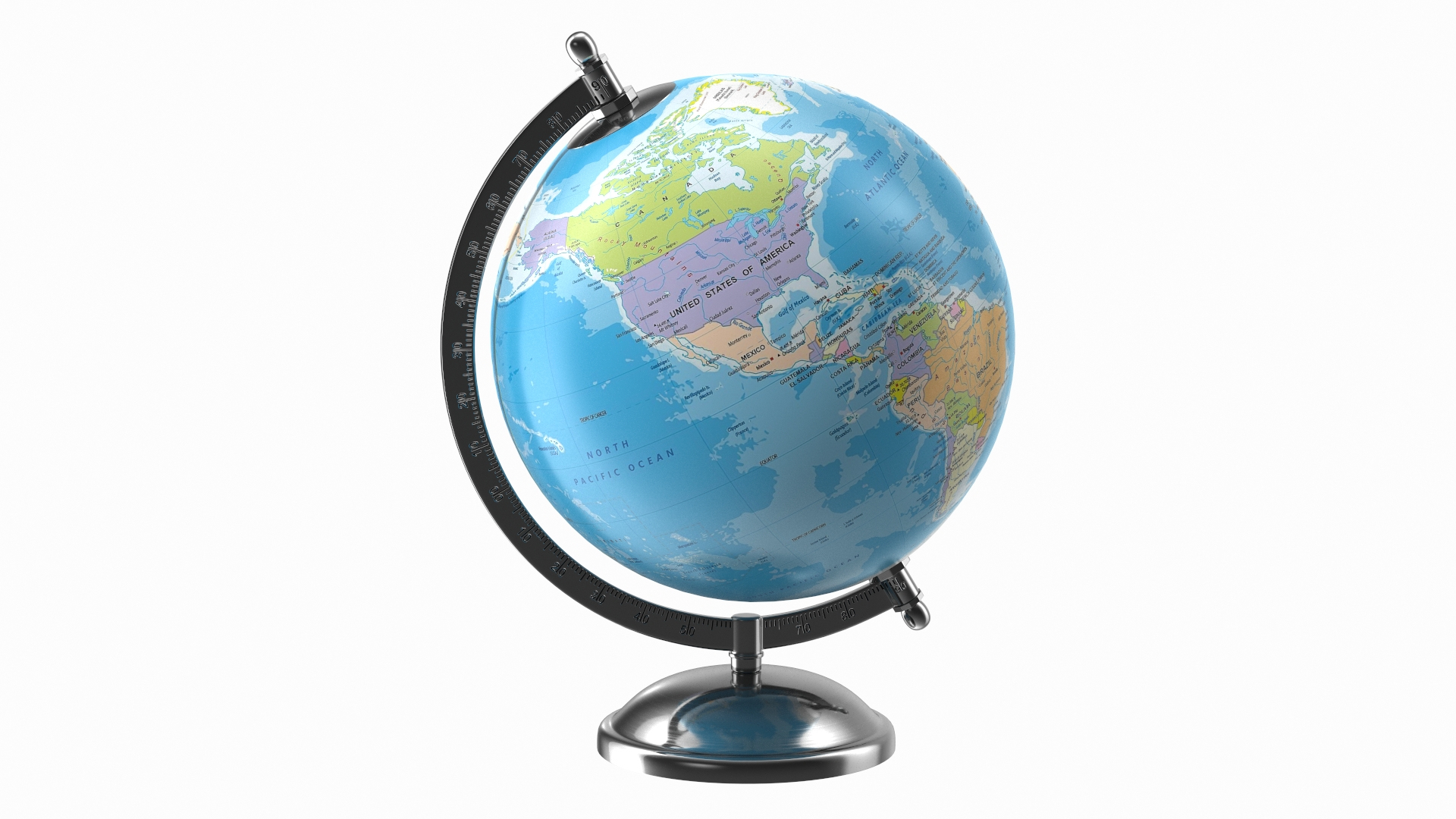 Classic Globe Model - TurboSquid 1874761