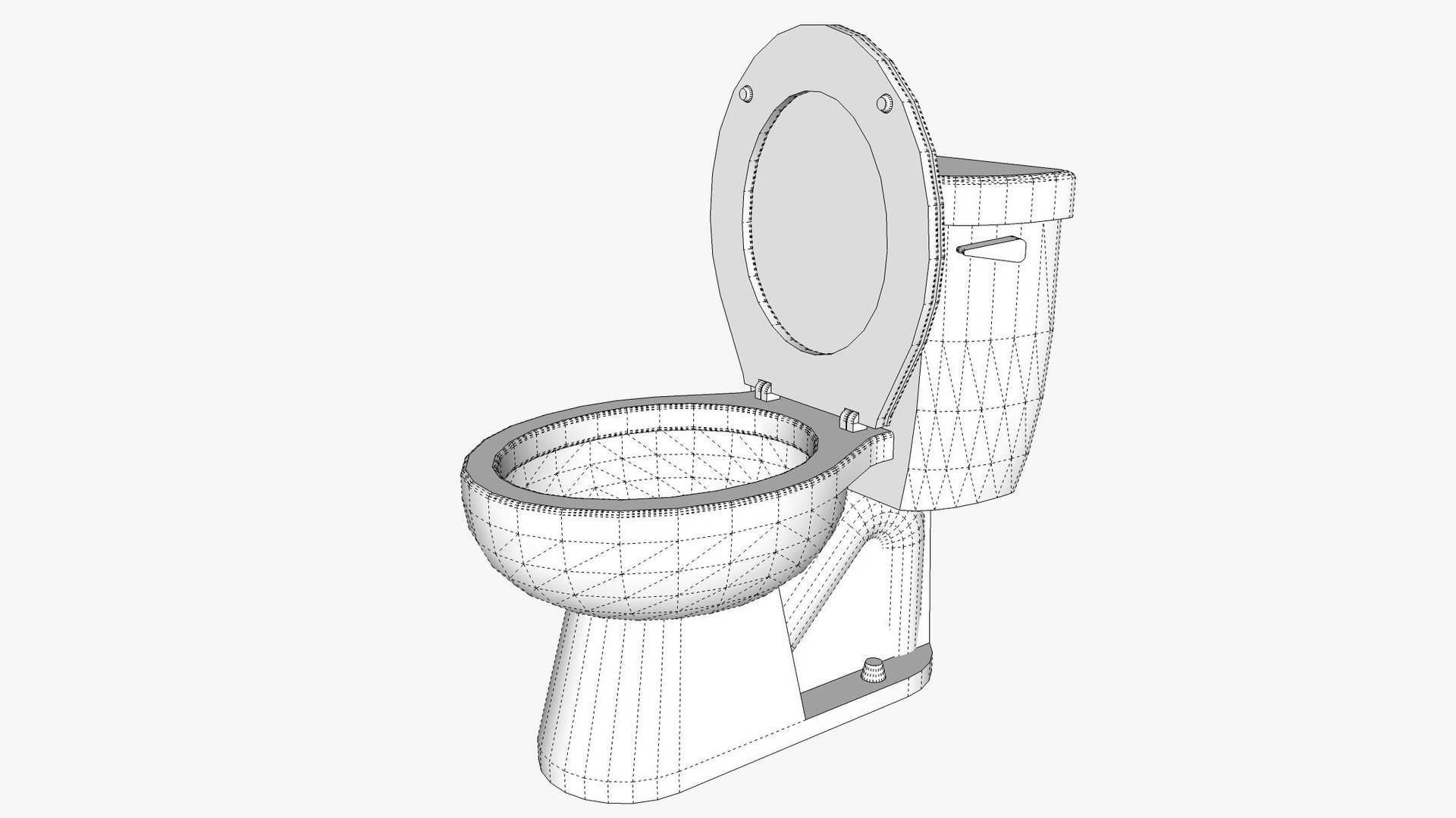 3D Toilet For Residential Or Commercial Interiors Model - TurboSquid ...