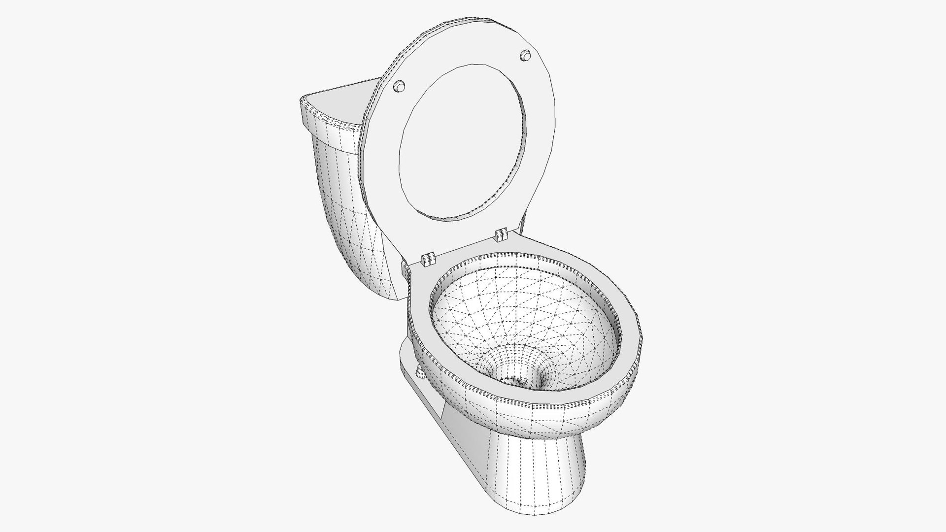 3D Toilet For Residential Or Commercial Interiors Model - TurboSquid ...