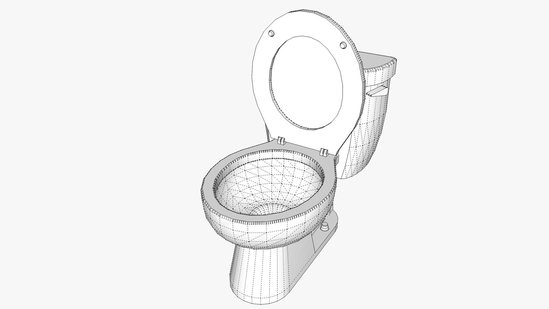 3D Toilet For Residential Or Commercial Interiors Model - TurboSquid ...