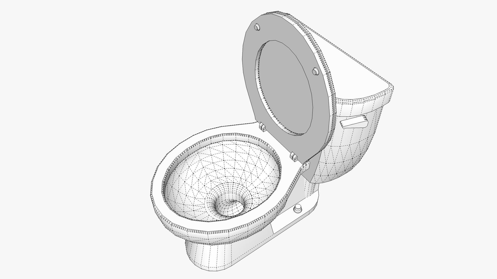 3D Toilet For Residential Or Commercial Interiors Model - TurboSquid ...