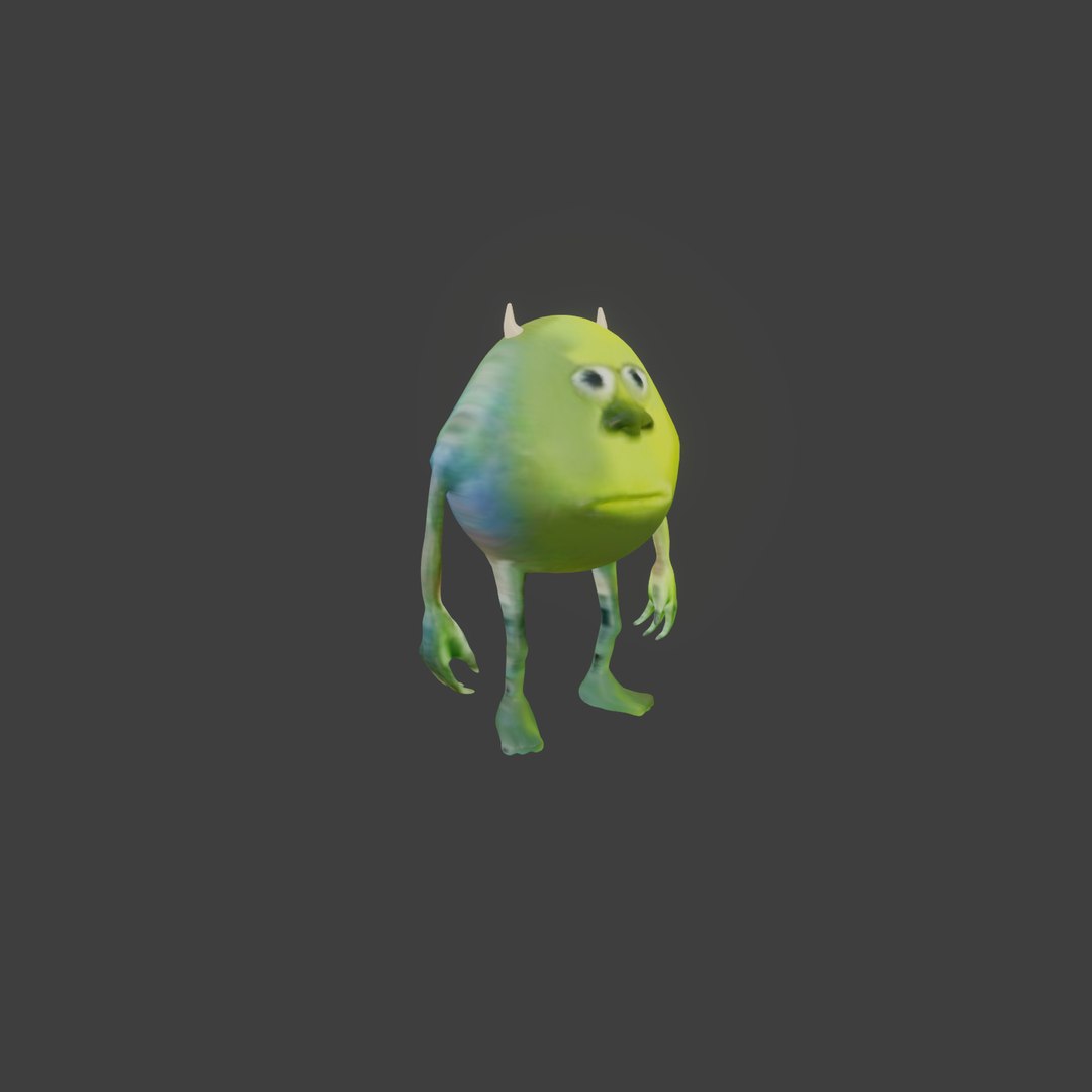 Free Meme Mike Model - TurboSquid 1487767