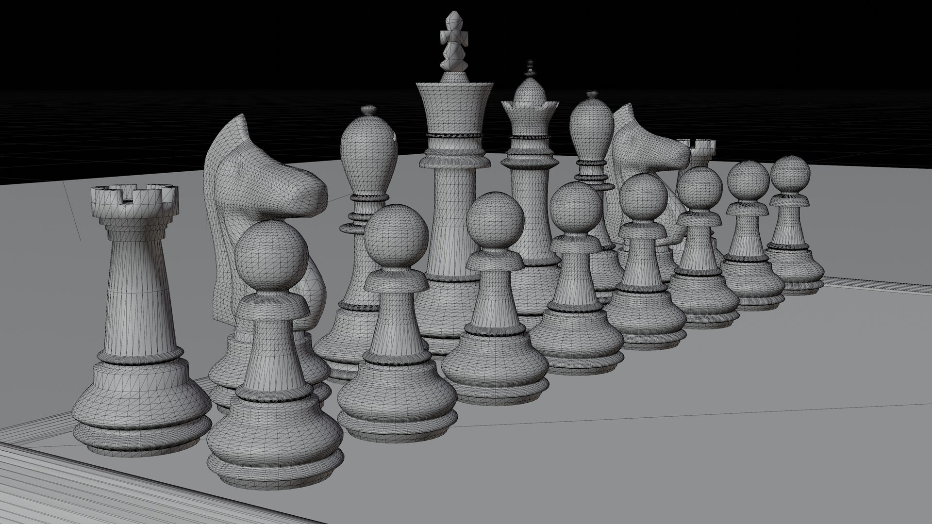 3D model Chess Set - TurboSquid 2050418