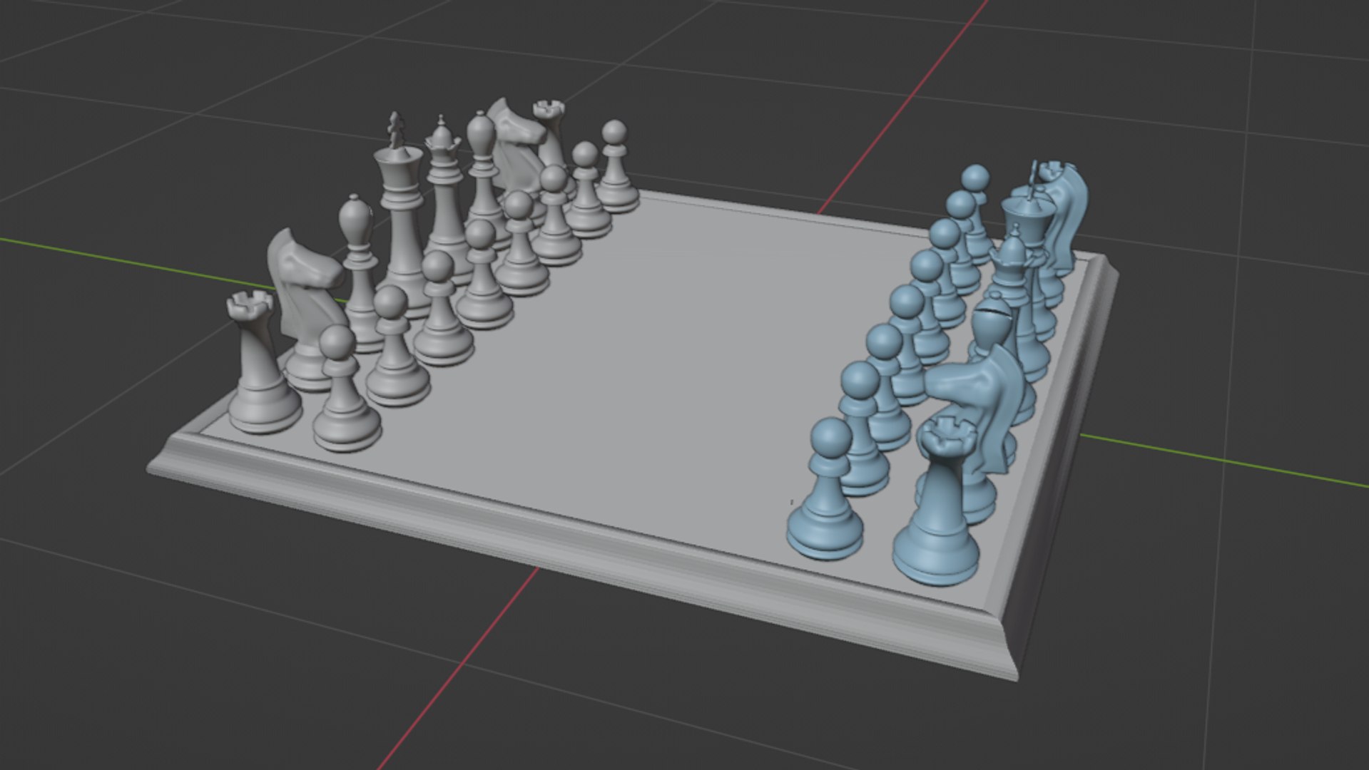 3D model Chess Set - TurboSquid 2050418