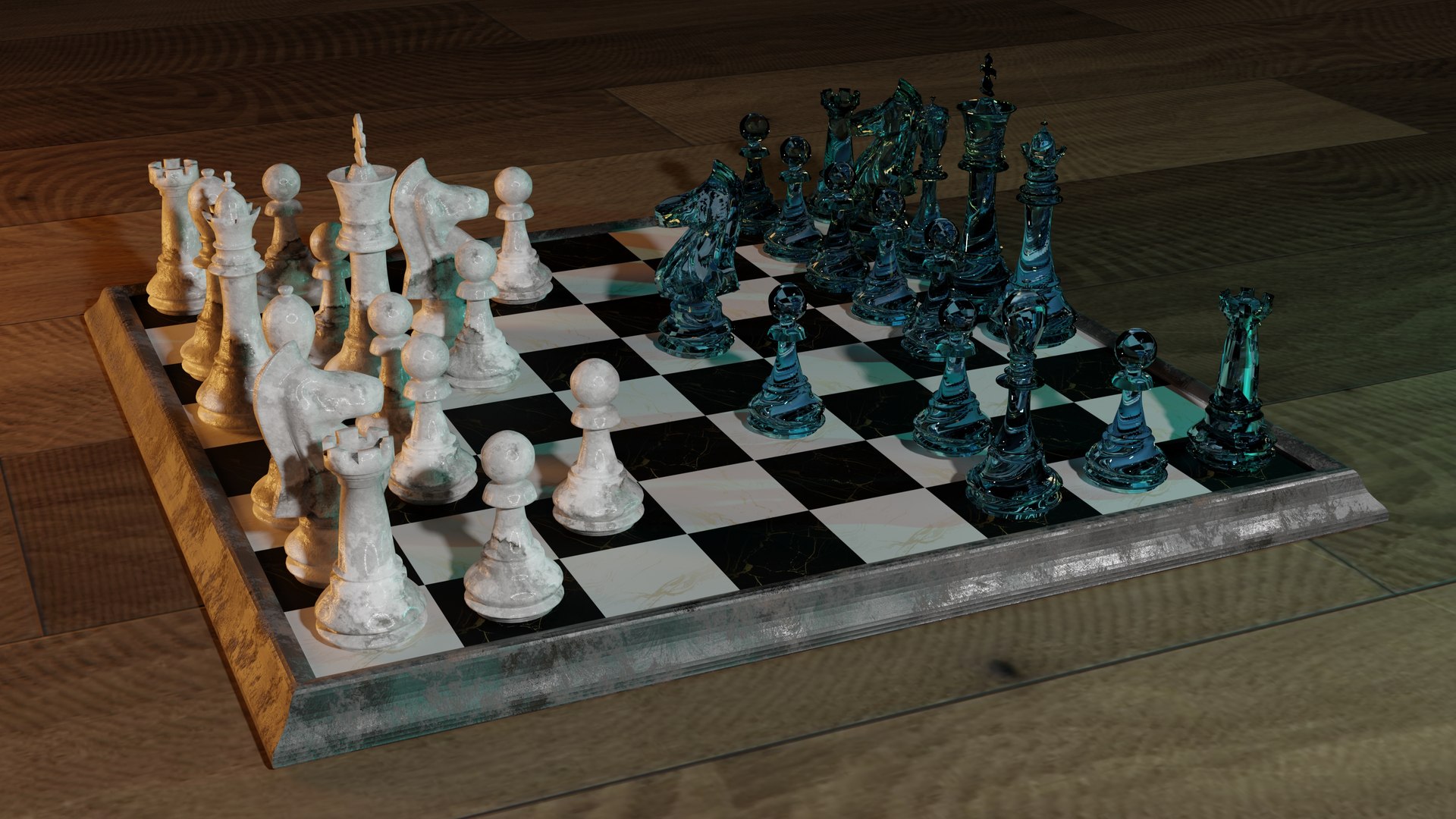 3D model Chess Set - TurboSquid 2050418