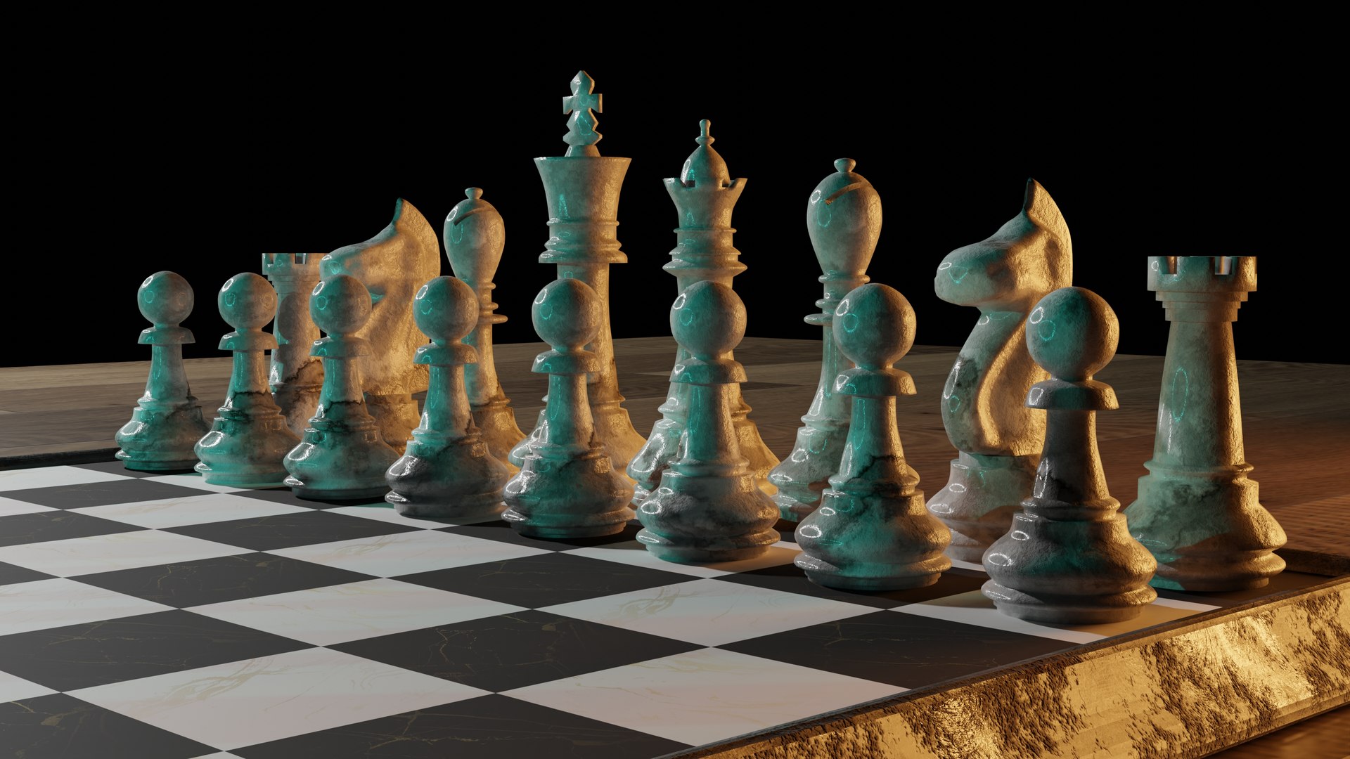 3D model Chess Set - TurboSquid 2050418