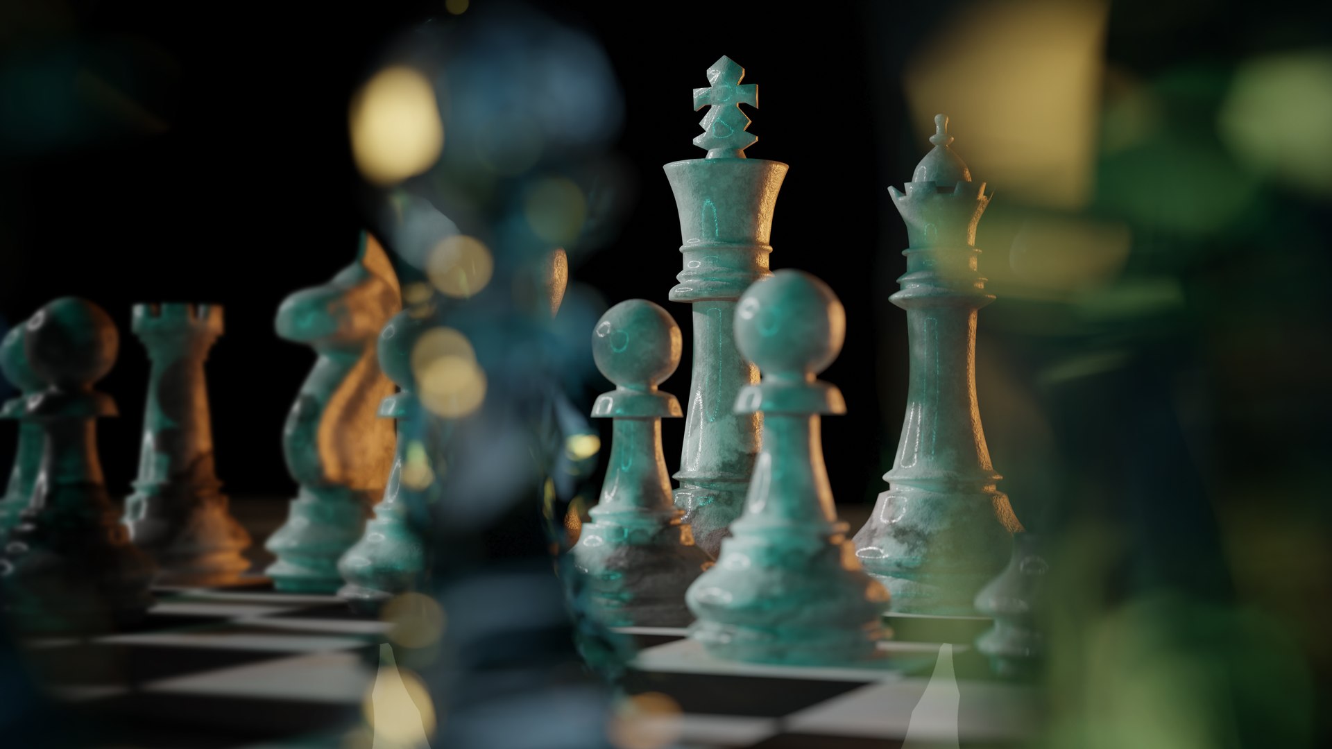 3D Model Chess Set - TurboSquid 2050418