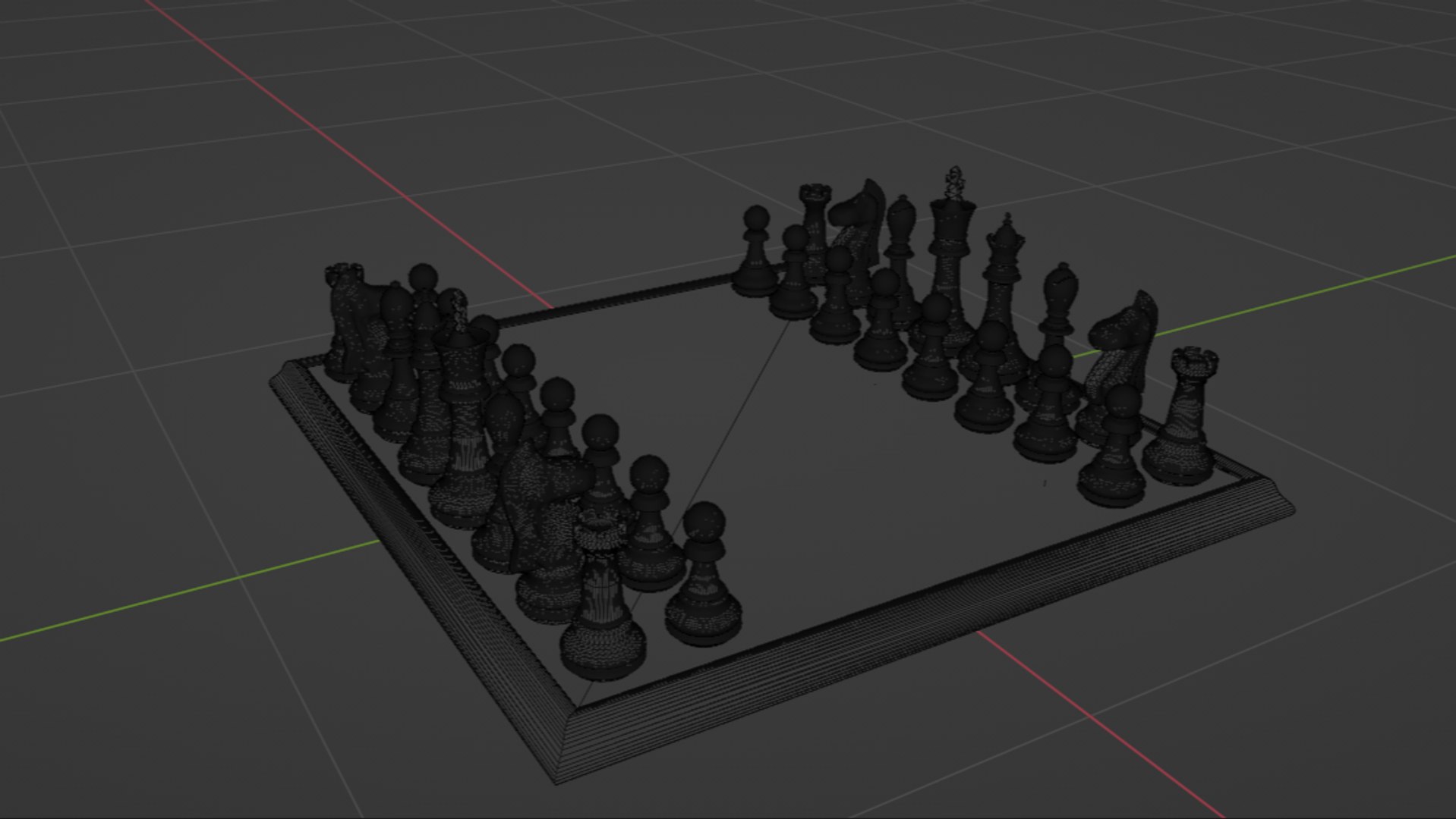 3D model Chess Set - TurboSquid 2050418