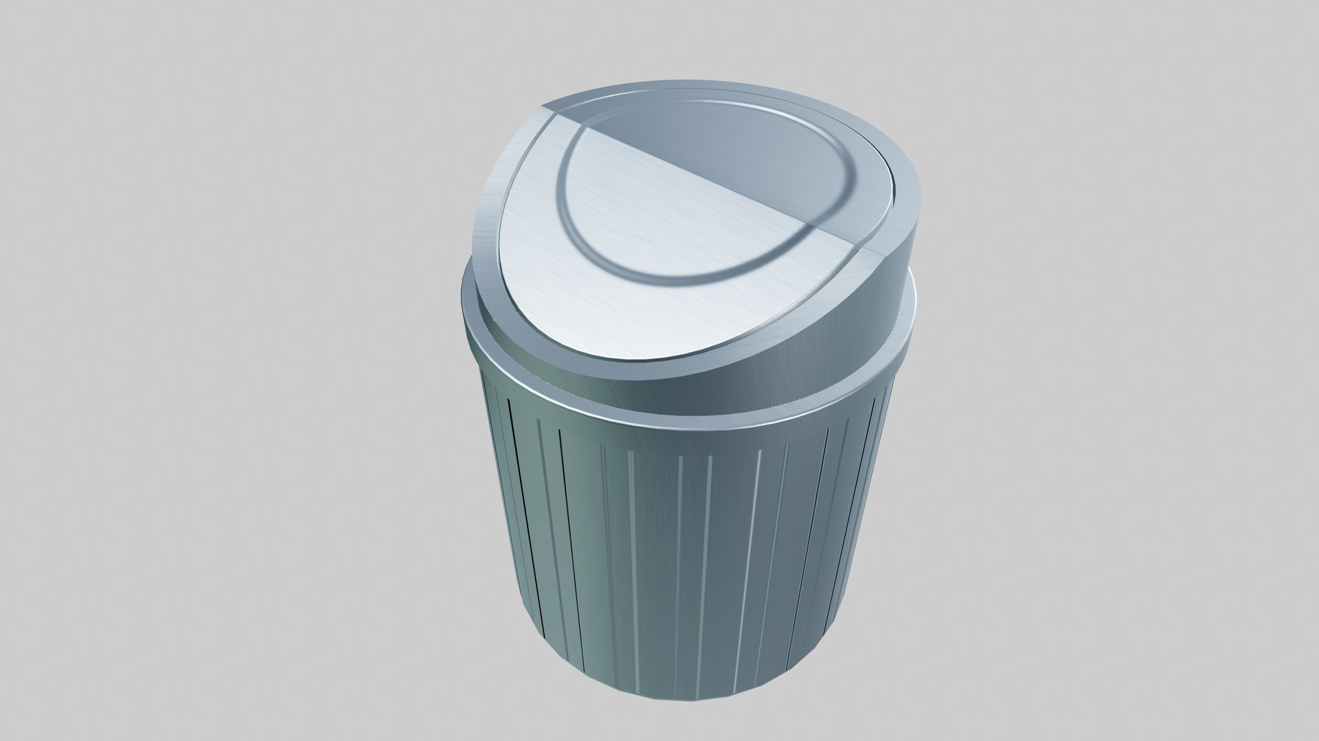 3D Trash Can Model - TurboSquid 2284483