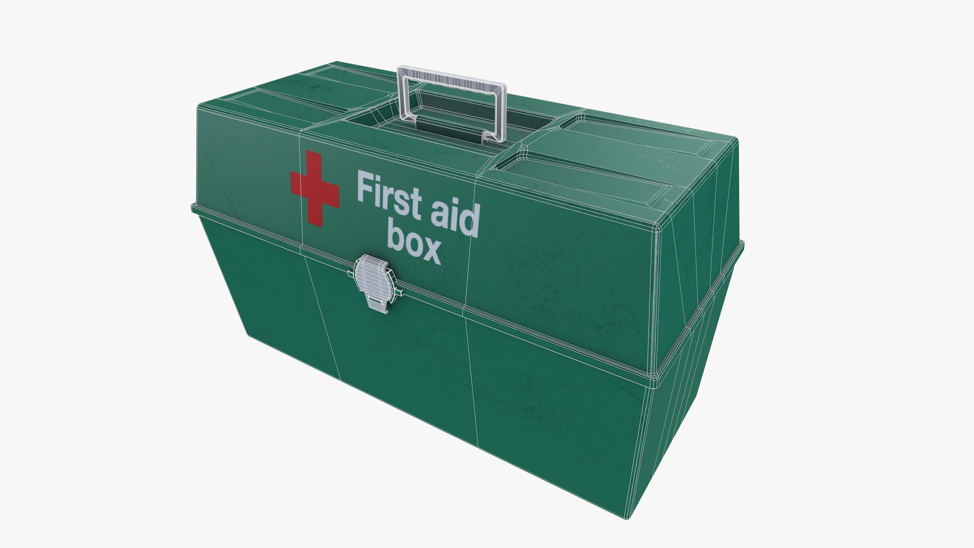 3D First Aid Box - TurboSquid 2278918