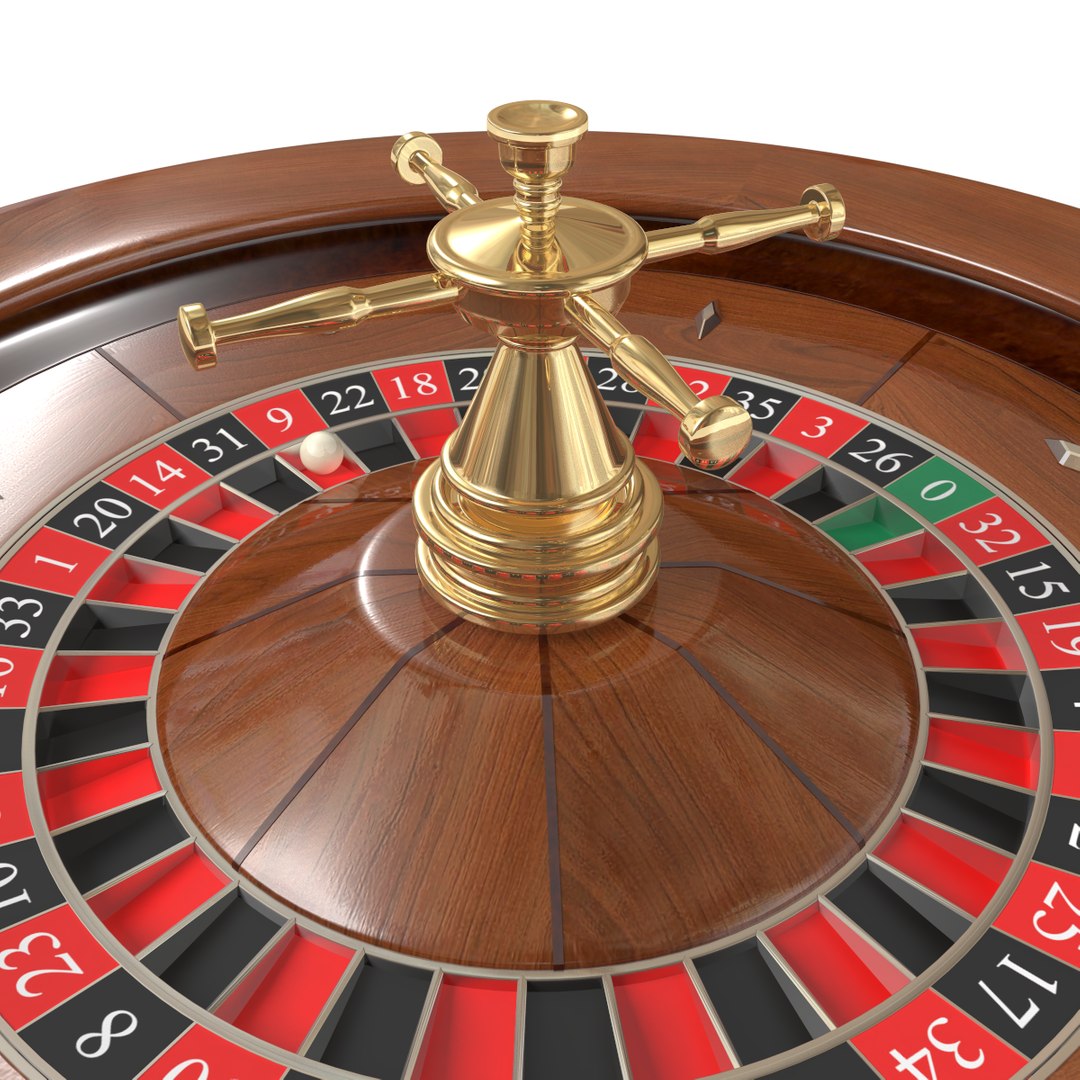 French Roulette Wheel 3d 3ds