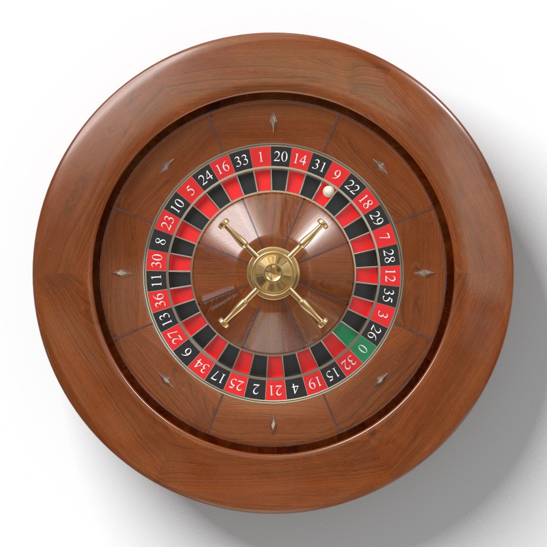 French Roulette Wheel 3d 3ds