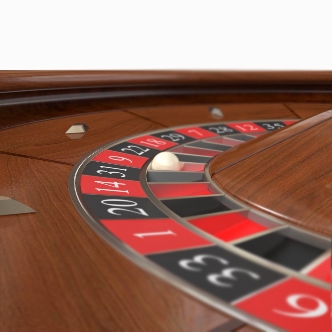 French Roulette Wheel 3d 3ds