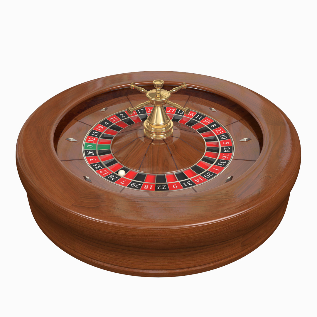 French Roulette Wheel 3d 3ds