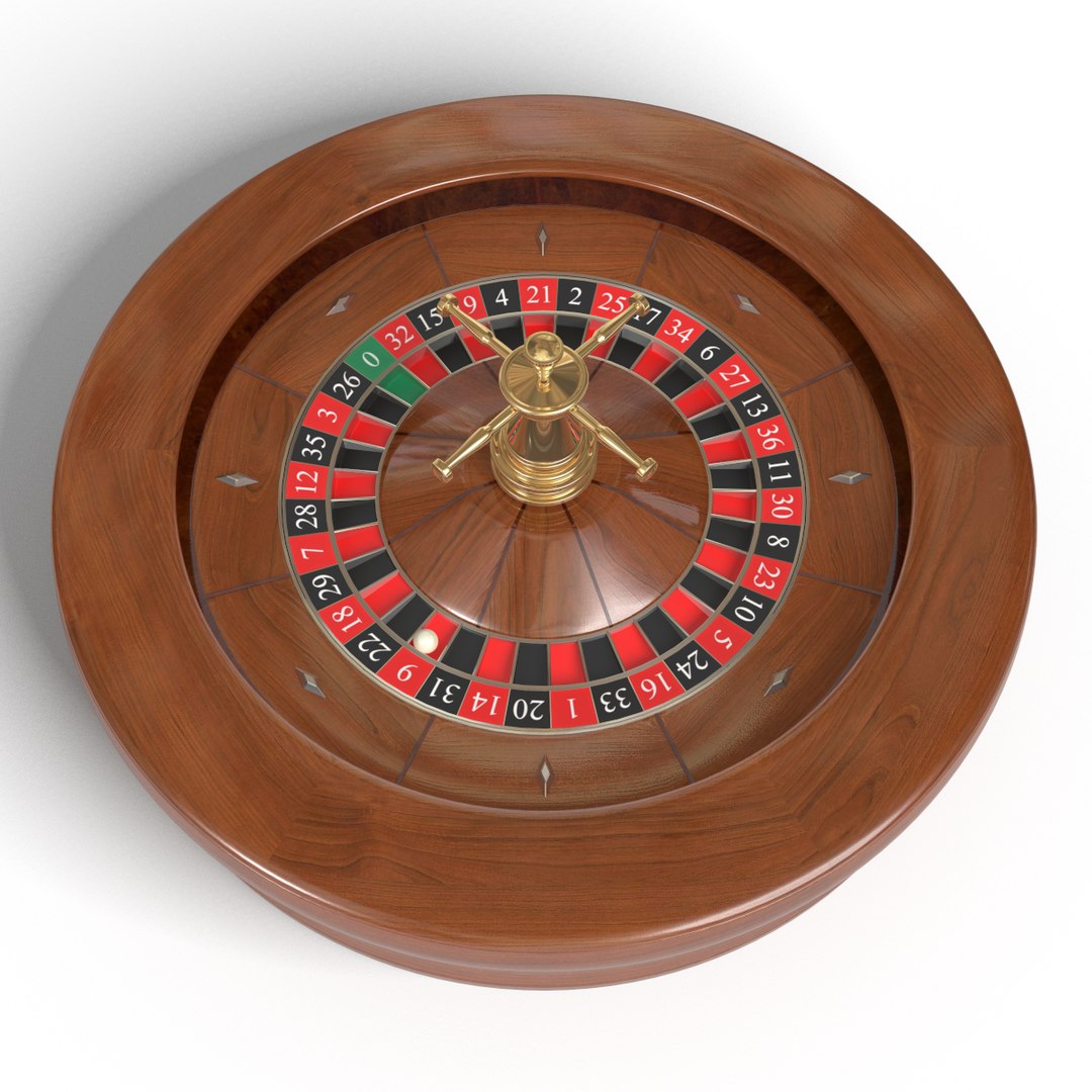French Roulette Wheel 3d 3ds