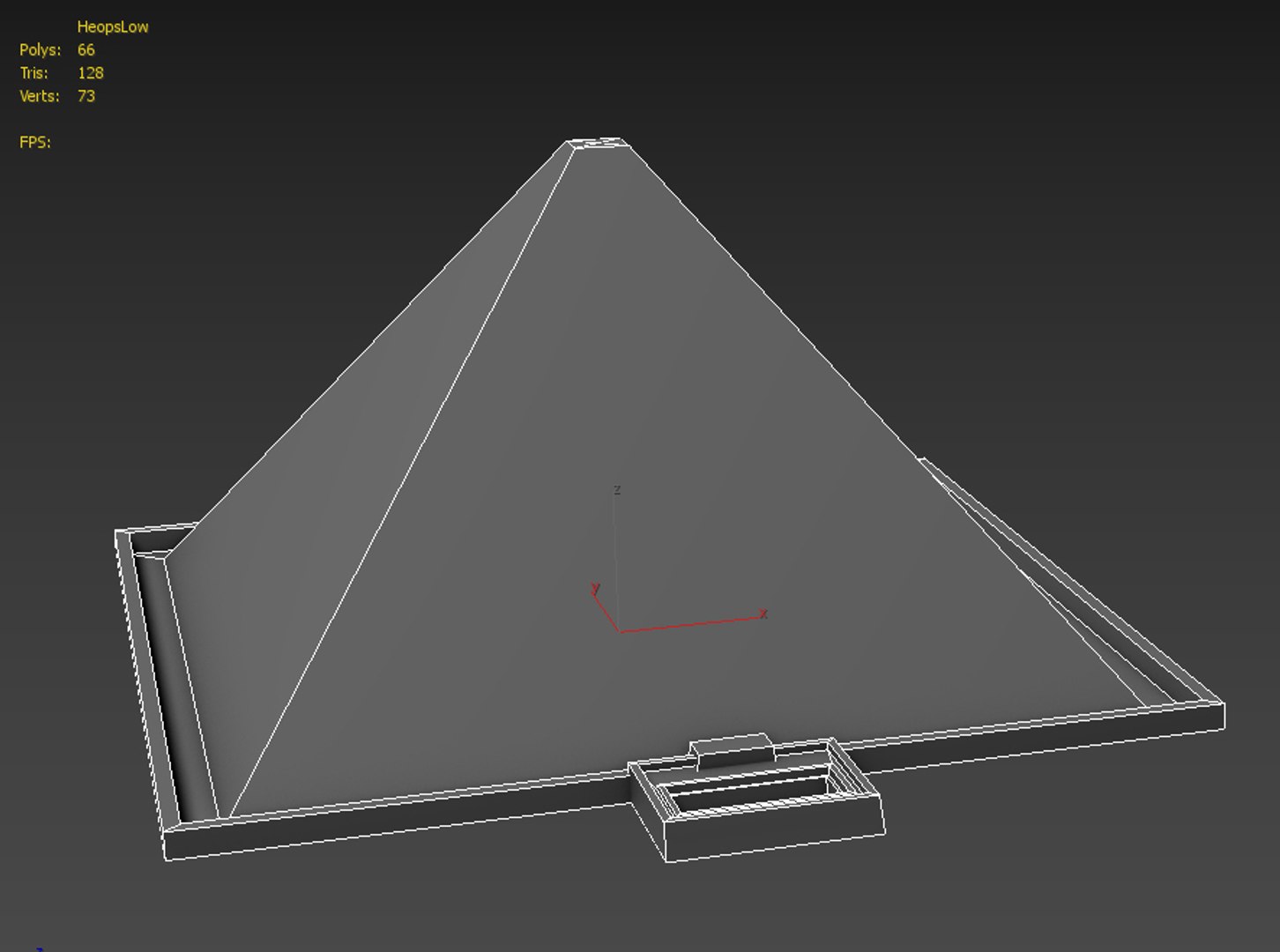 3D Pyramid Cheops Model - TurboSquid 1306200