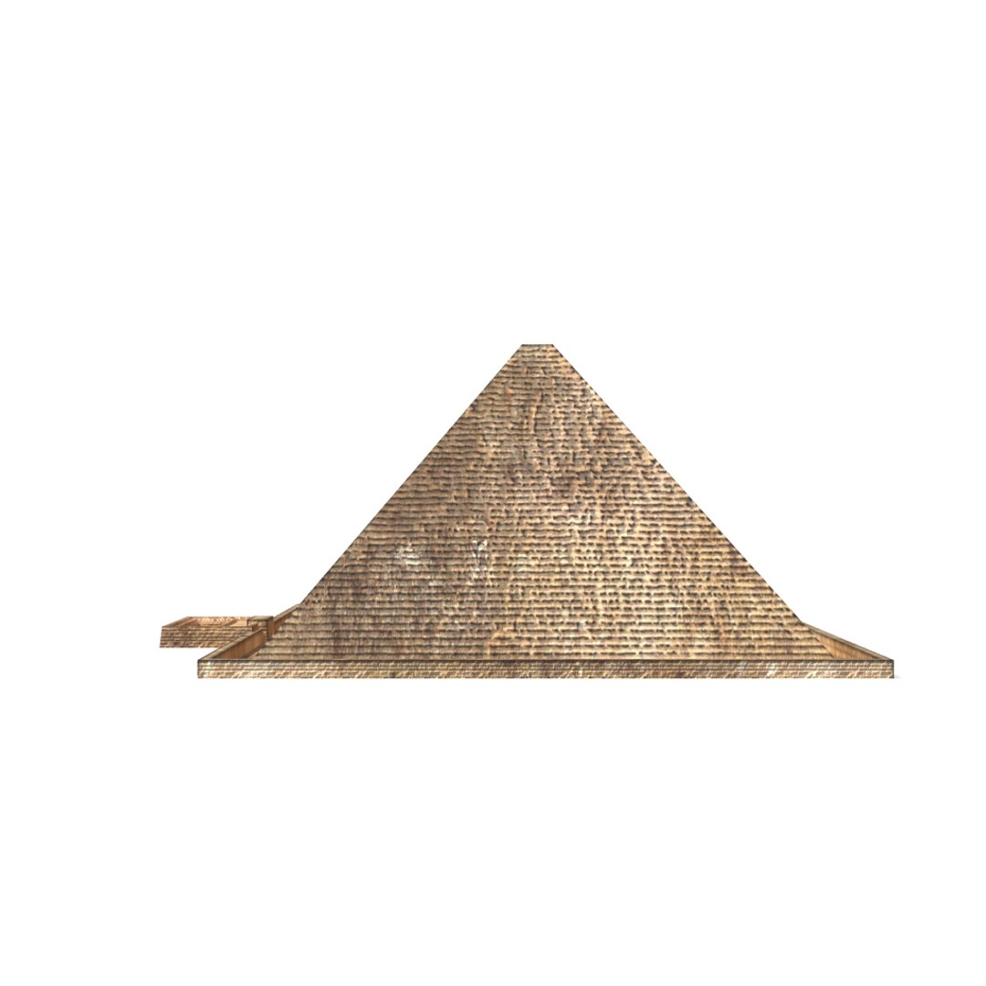 3D Pyramid Cheops Model - TurboSquid 1306200
