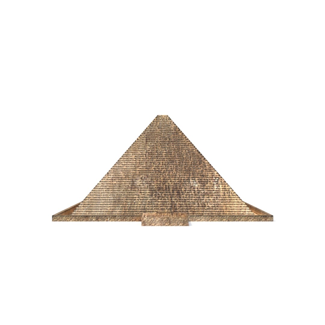 3D Pyramid Cheops Model - TurboSquid 1306200