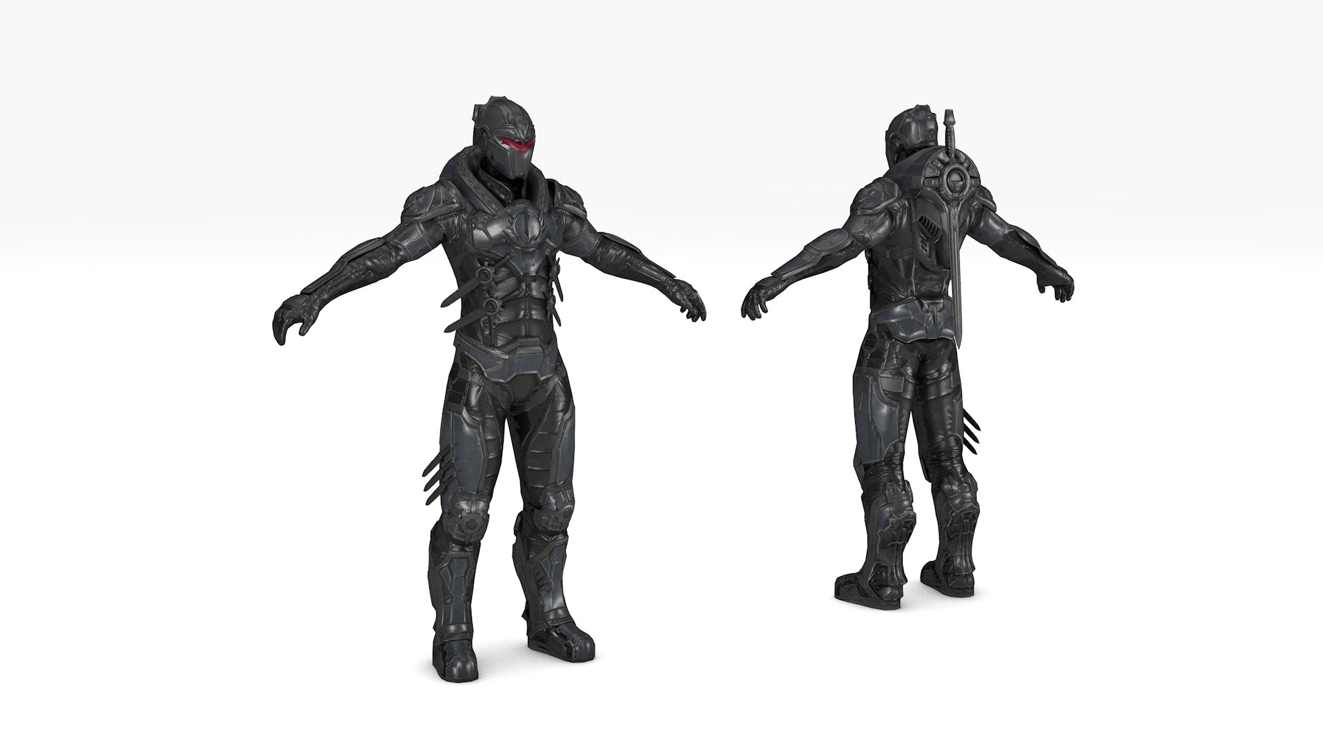 3D Space Soldier V3 - TurboSquid 1883214