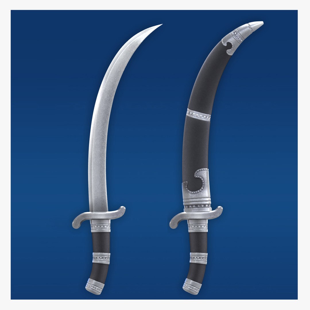 Mongolian machete Broadsword Machete Cold arms Samurai sword model ...