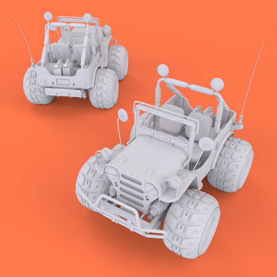 Off-road Vehicle 3D Model - TurboSquid 2252390