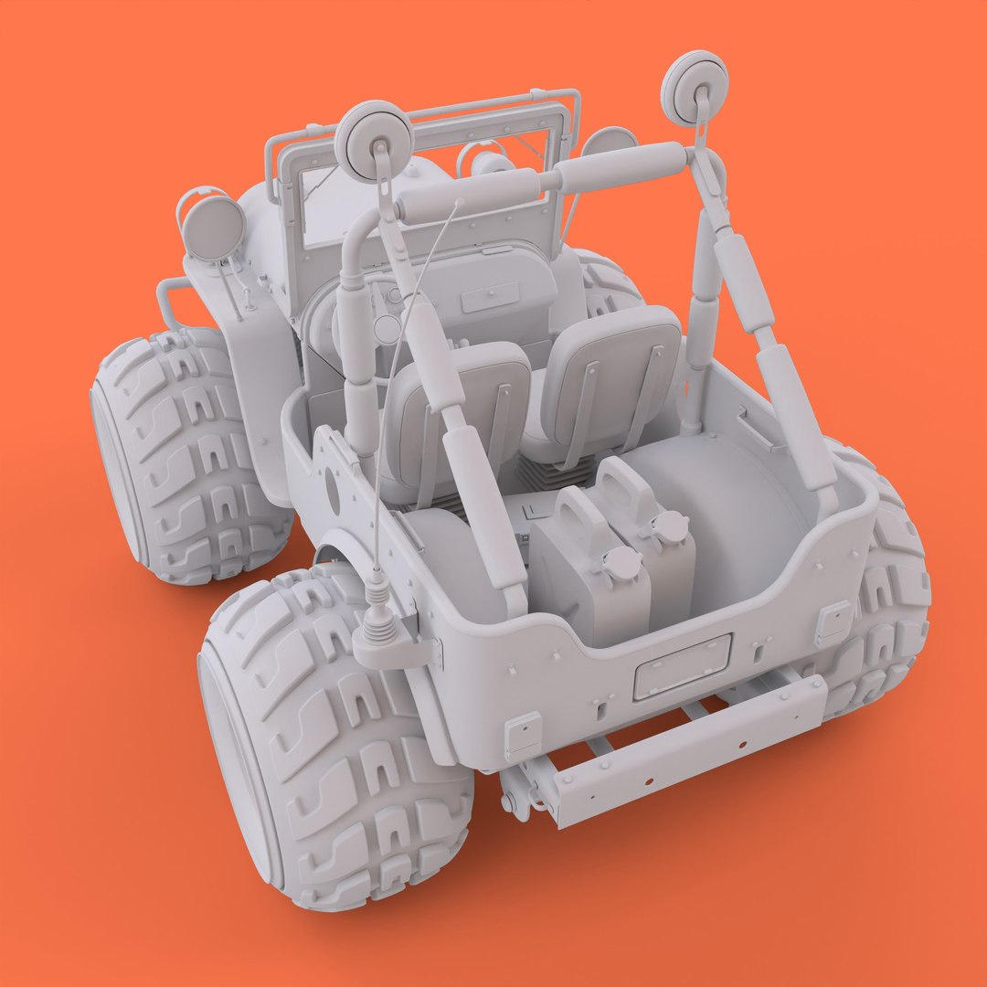 Off-road Vehicle 3D Model - TurboSquid 2252390