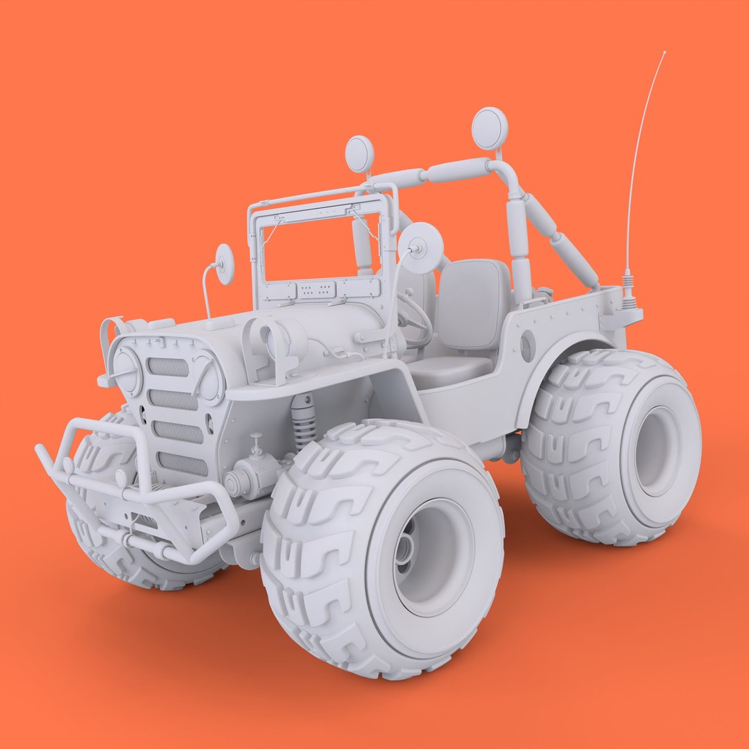 Off-road Vehicle 3D Model - TurboSquid 2252390