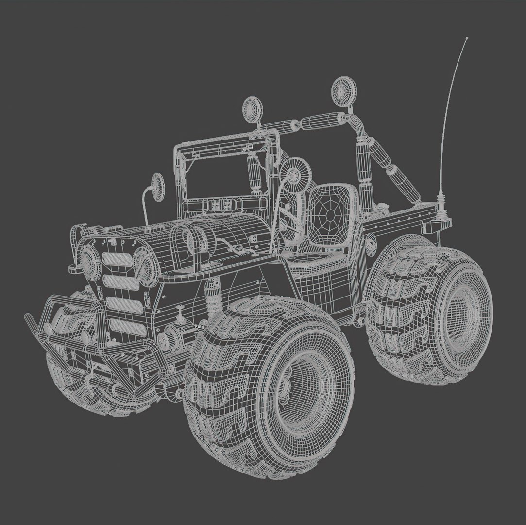 Off-road Vehicle 3D Model - TurboSquid 2252390