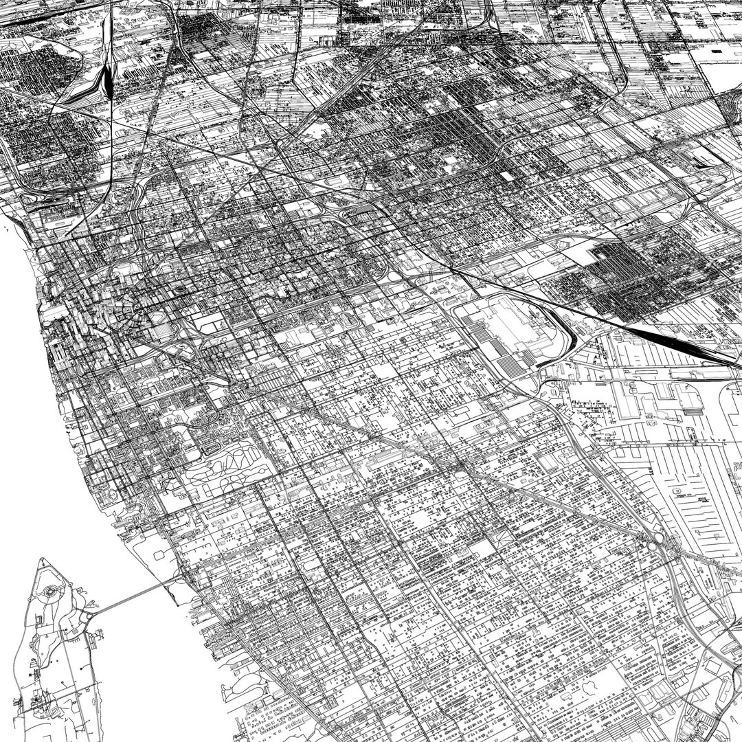 Detroit USA - City And Urban 3D Model - TurboSquid 2242506