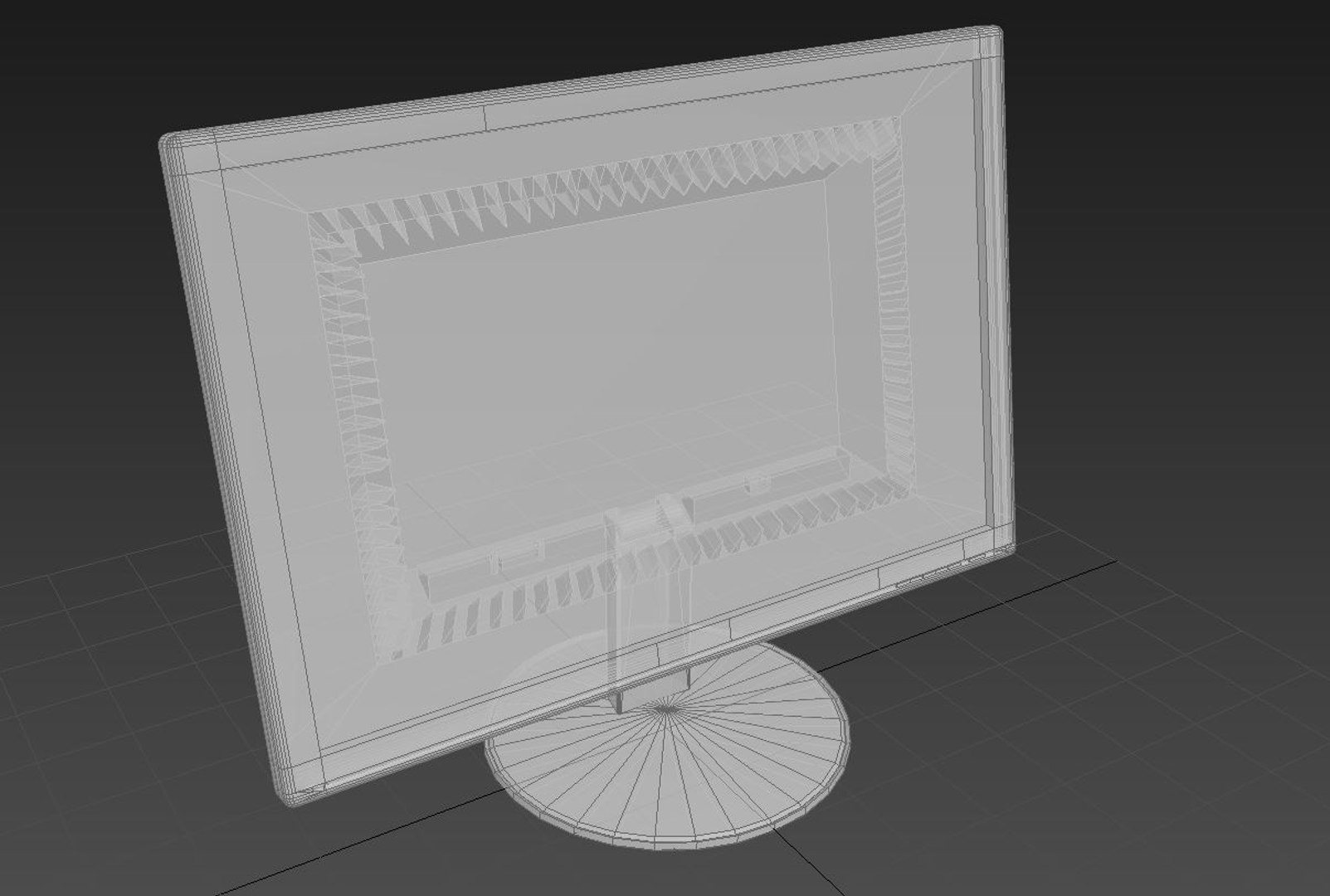 free monitor 3d model