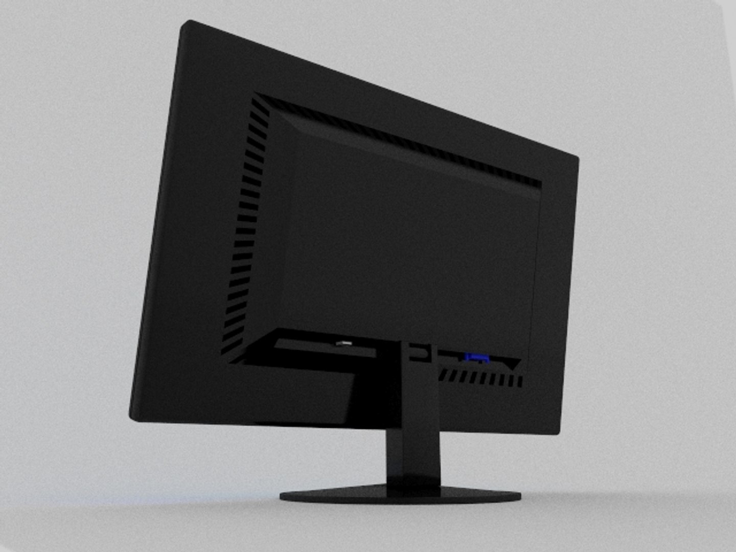 free monitor 3d model