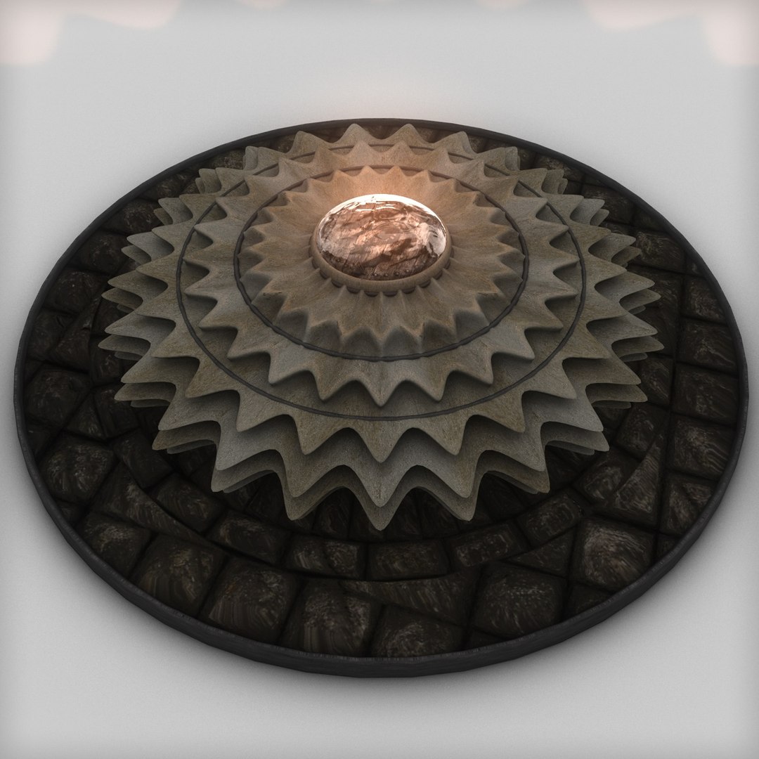 3ds max sun sculpture