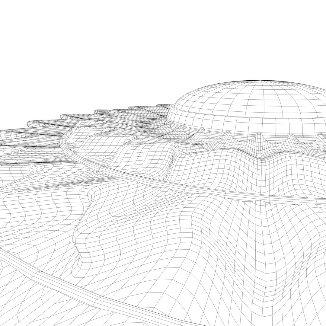 3ds max sun sculpture