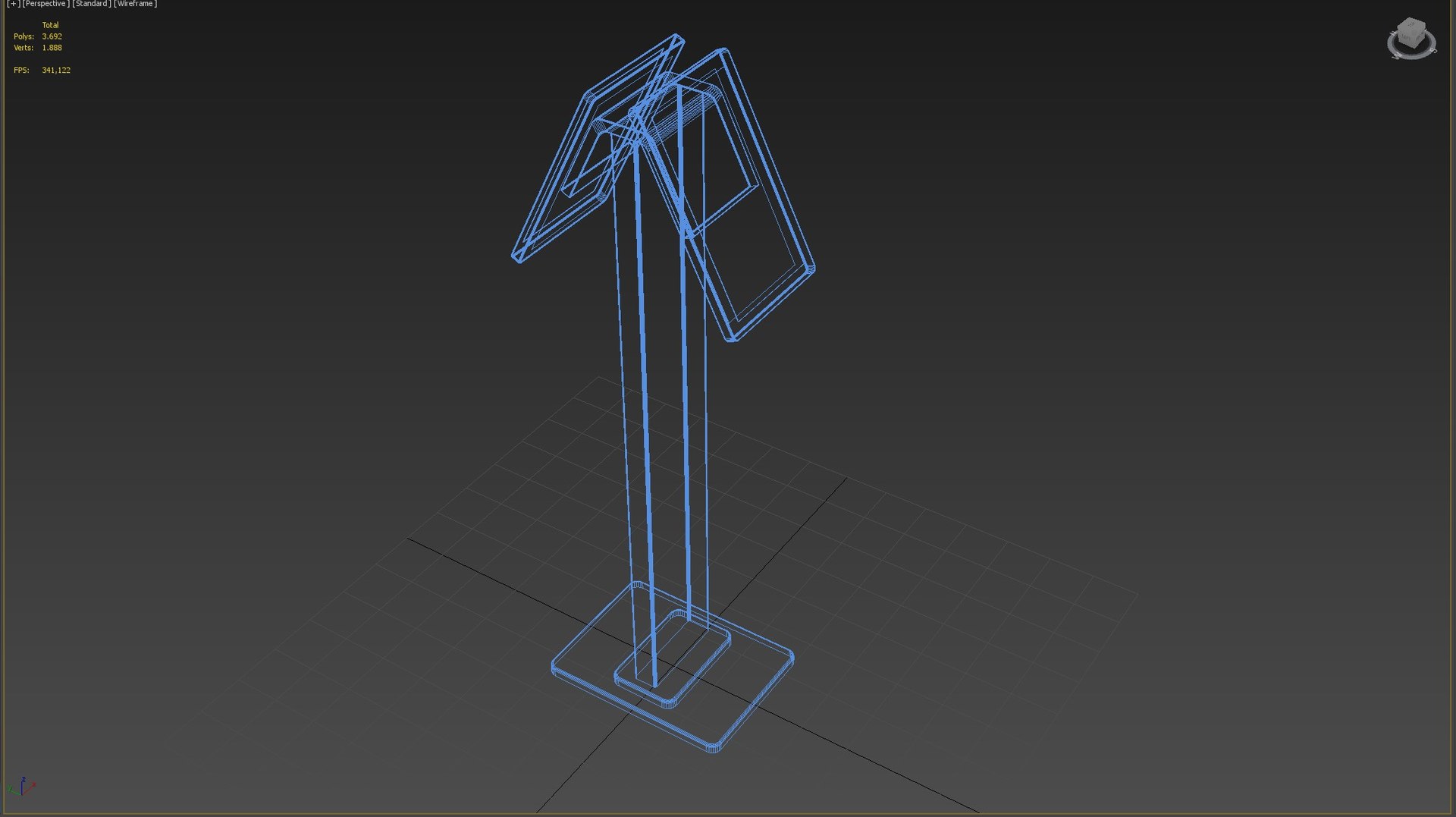 3D Electronic Kiosk 3D Model - TurboSquid 1727601