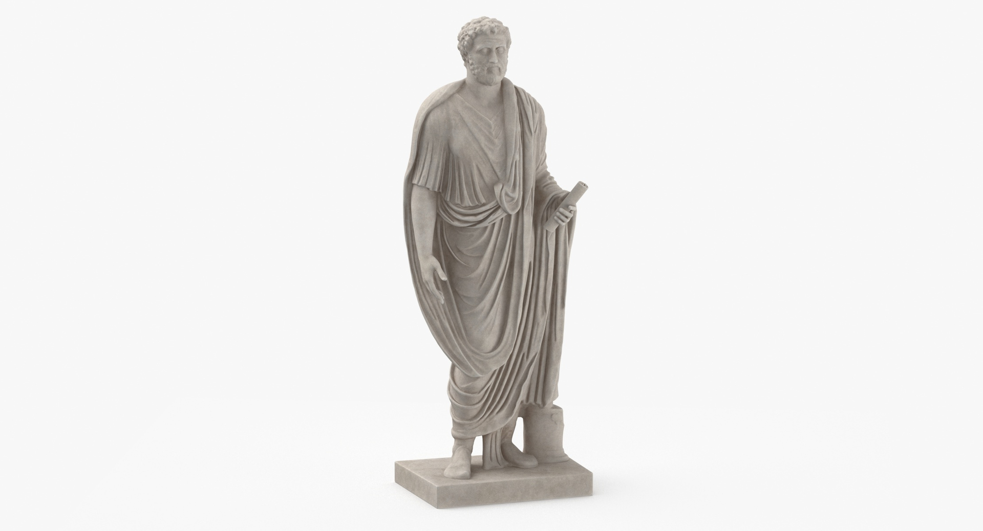3D Roman Togatus Statue 01 - TurboSquid 2178839