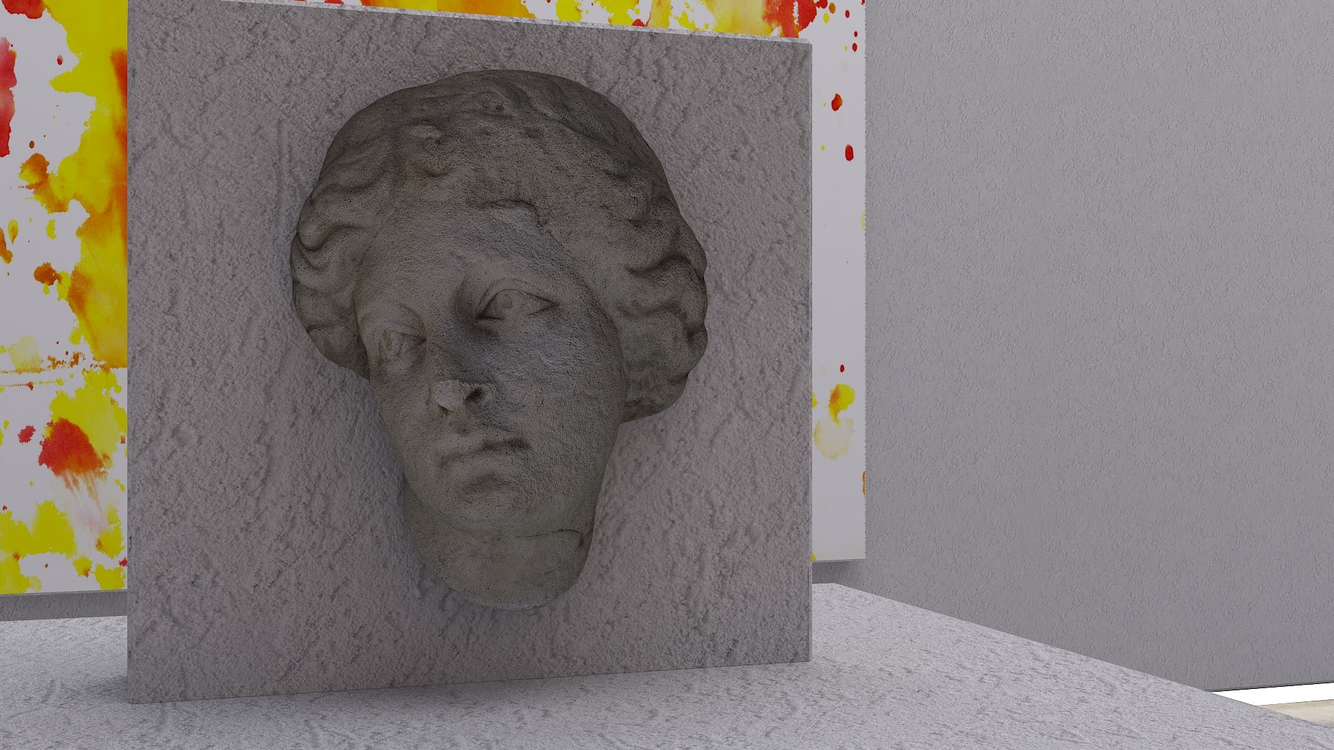 White Gallery 08 3D model - TurboSquid 1899138