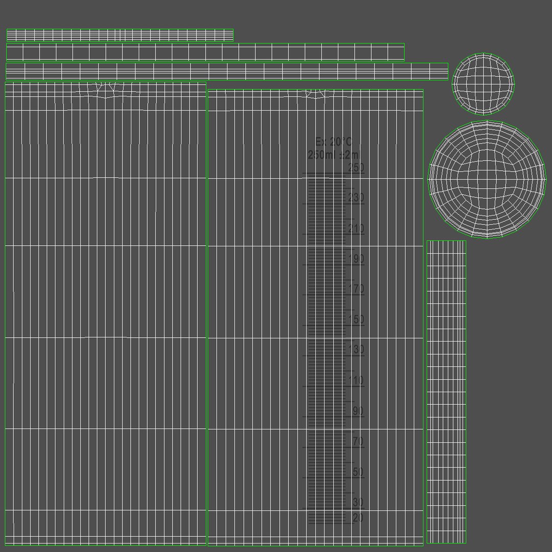 Graduated Cylinder 3D Model - TurboSquid 1682034