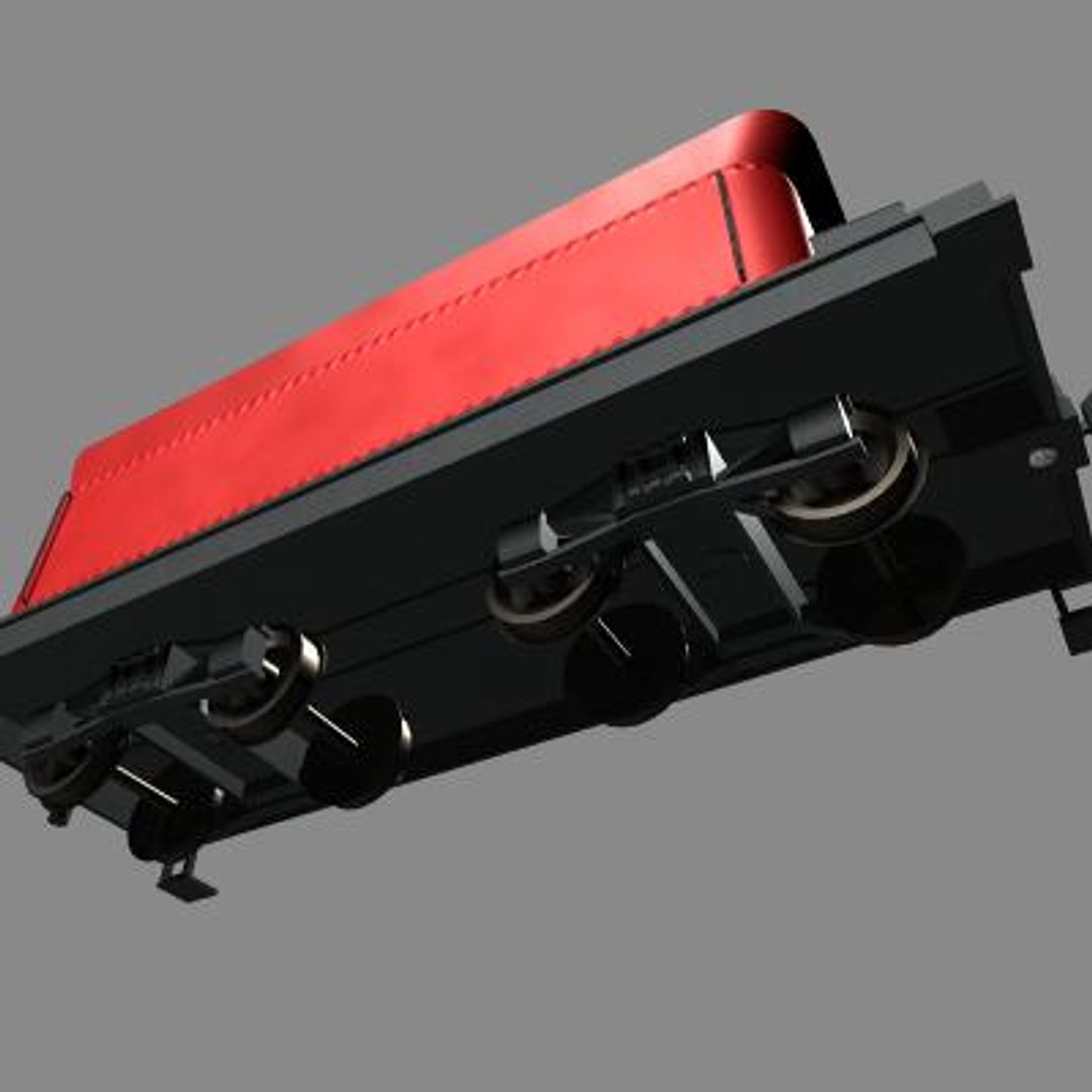3d Model Modeled Coal Car