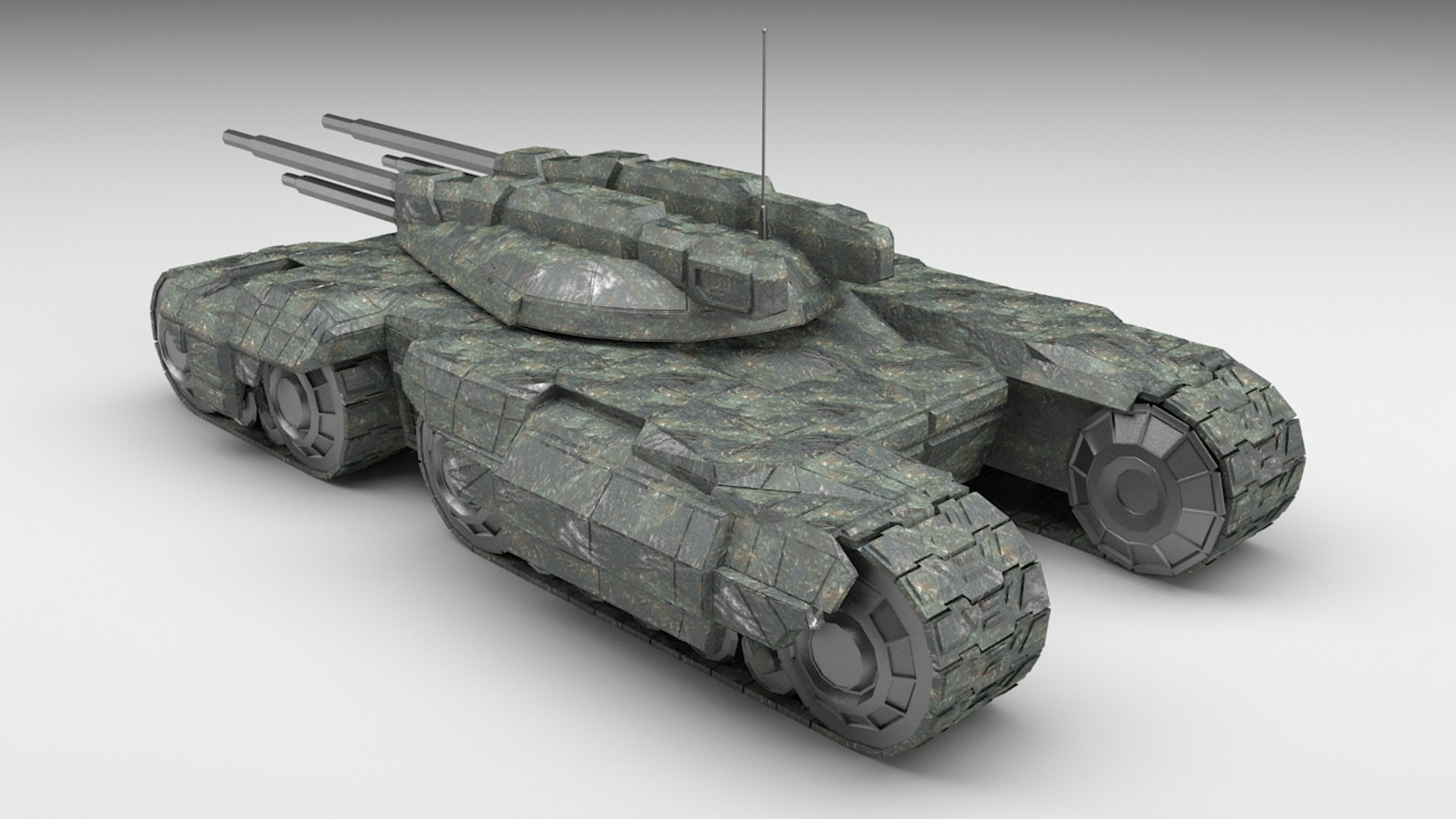 Tank 3d 3ds