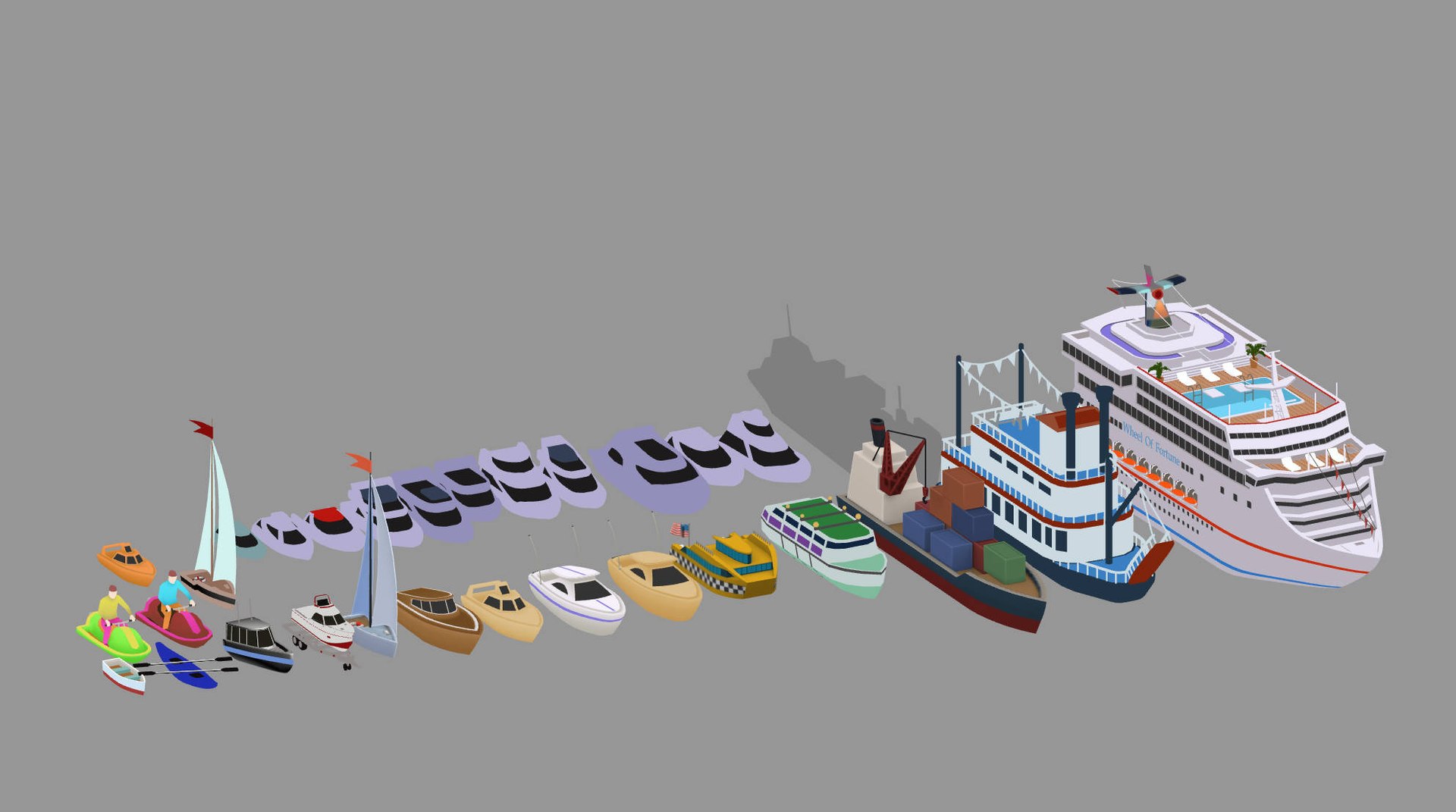 Cruiseship Freedom Seas 3D Model - TurboSquid 1233189