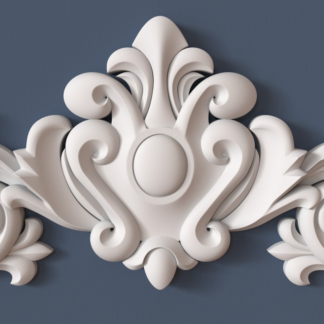 3d model decorative onlay