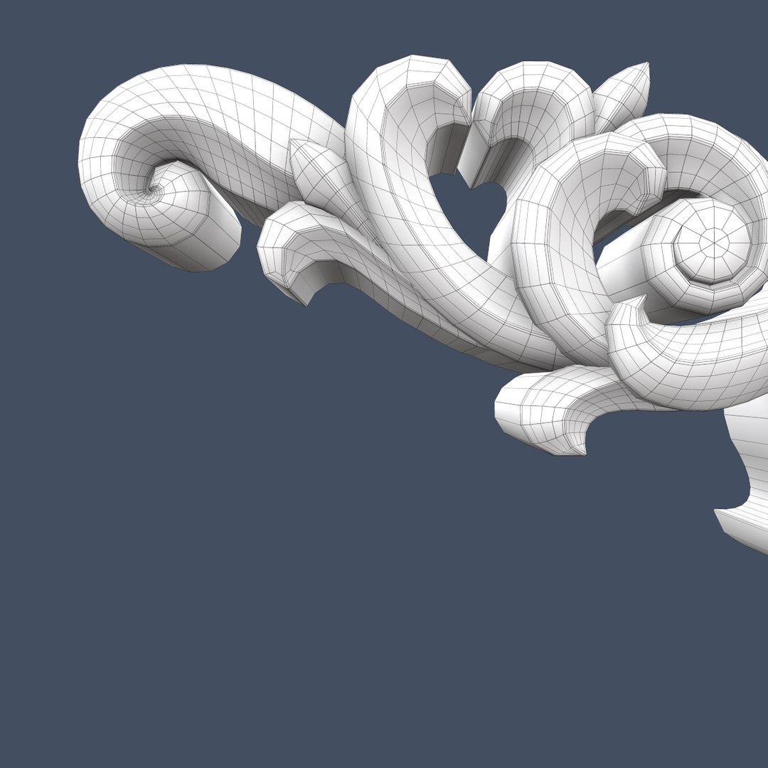 3d model decorative onlay