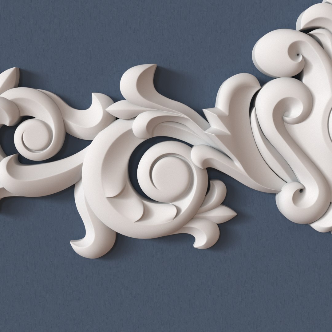 3d model decorative onlay