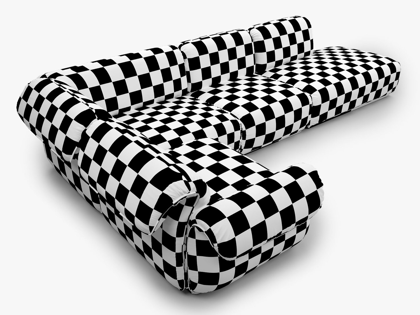 Natuzzi Italia ICON Sectional Sofa 3D - TurboSquid 2115334