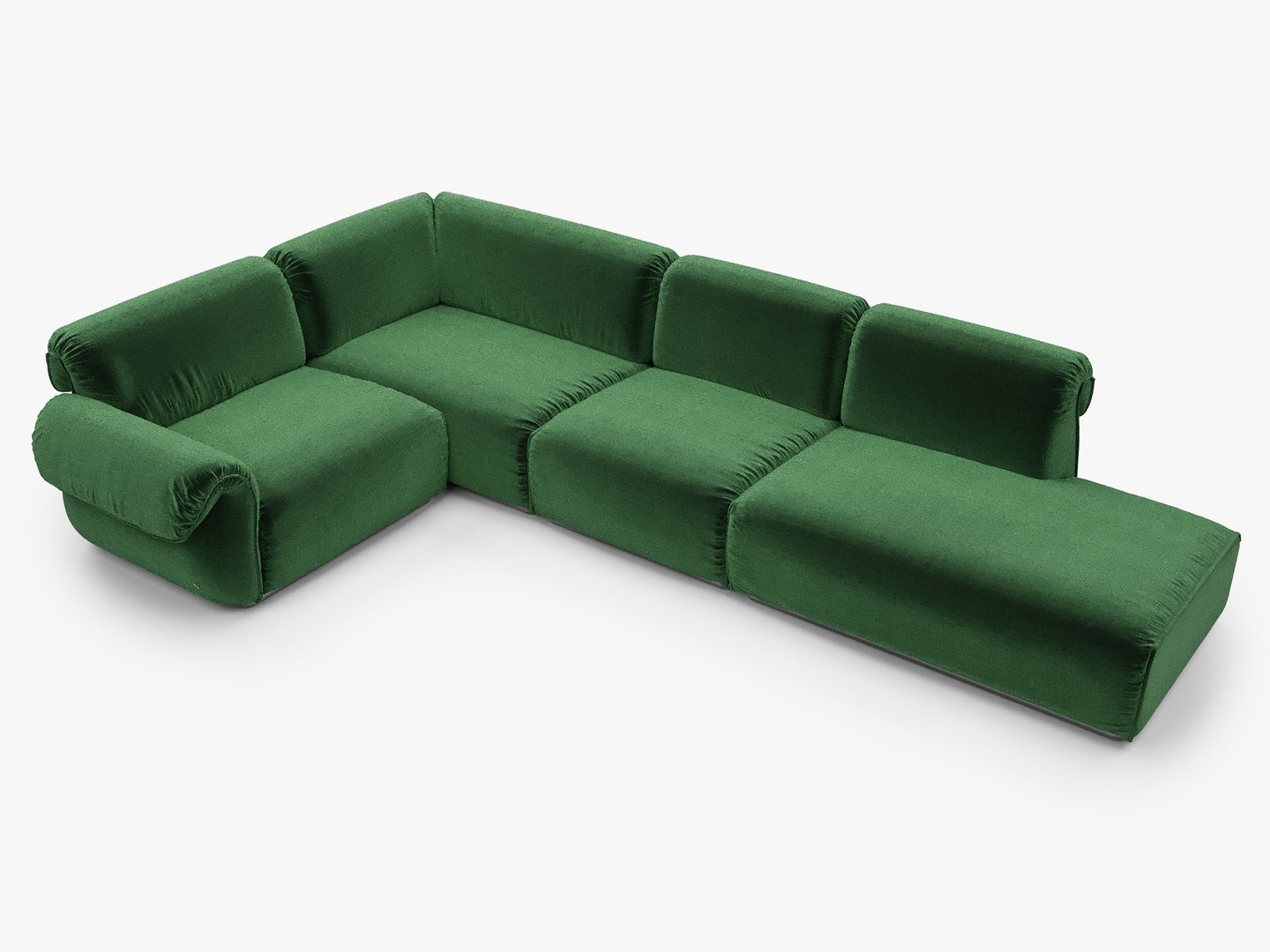 Natuzzi Italia ICON Sectional Sofa 3D - TurboSquid 2115334