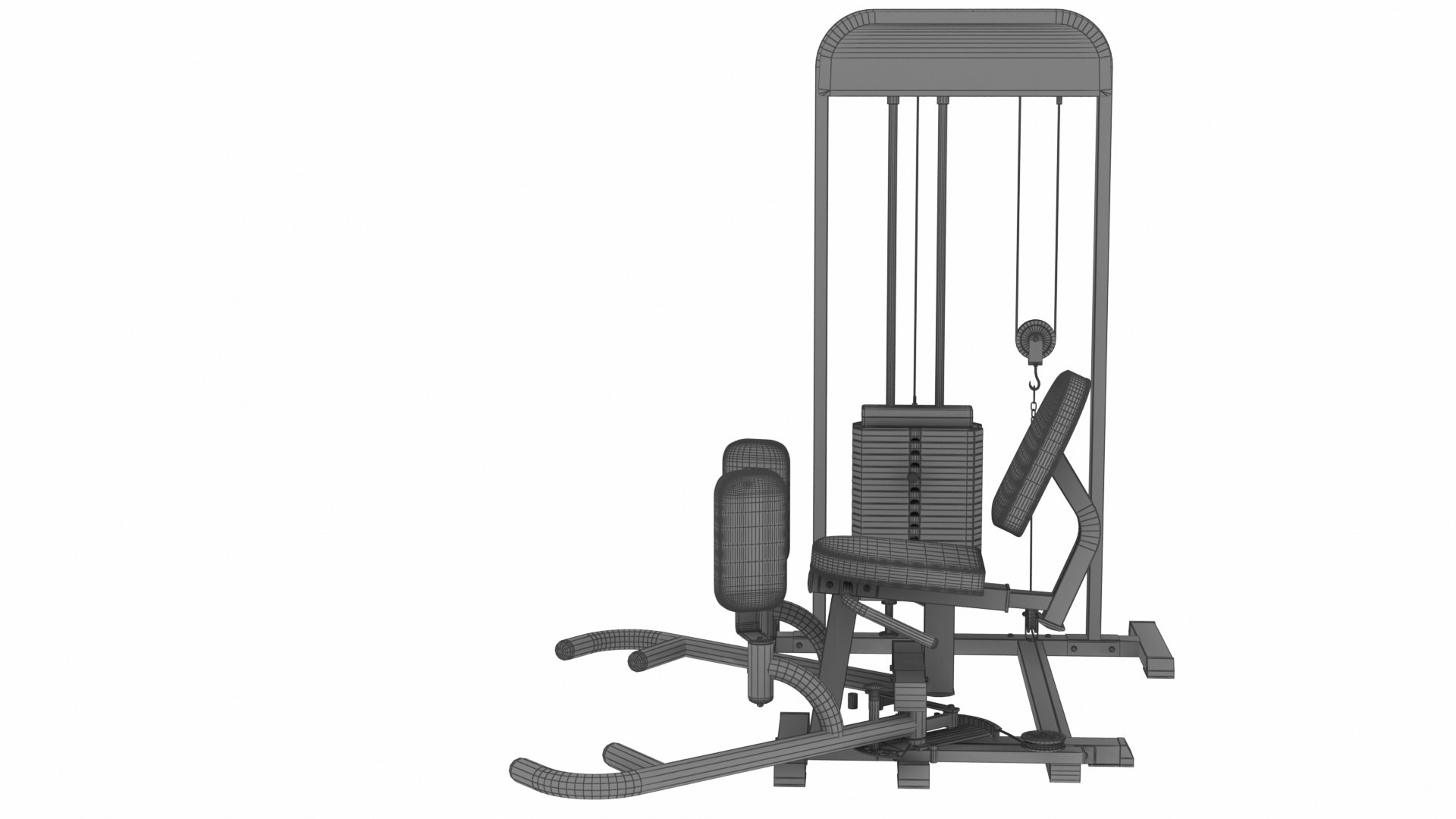 3D GYM Abductor Machine 2 - TurboSquid 1926264