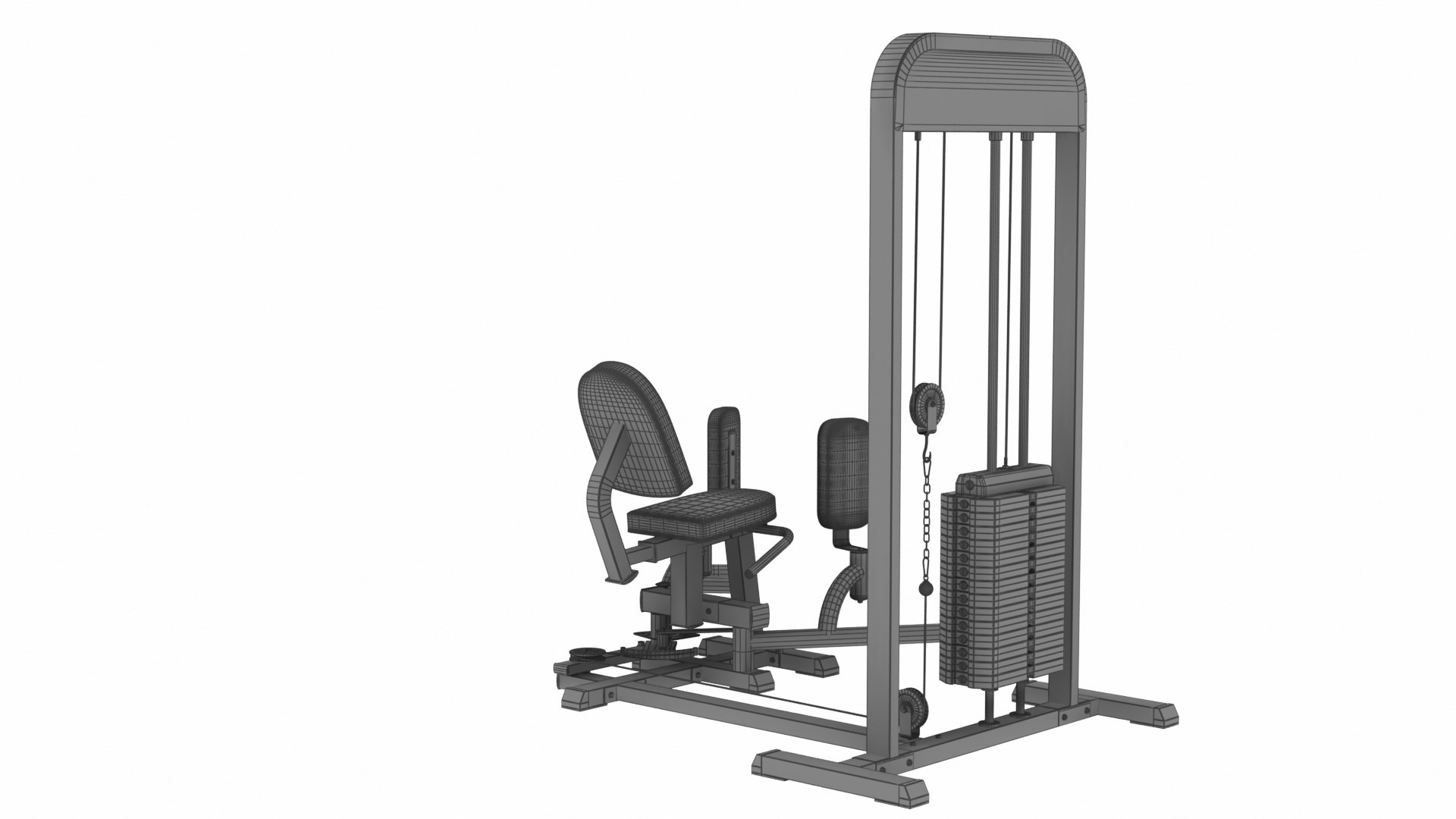 3D GYM Abductor Machine 2 - TurboSquid 1926264